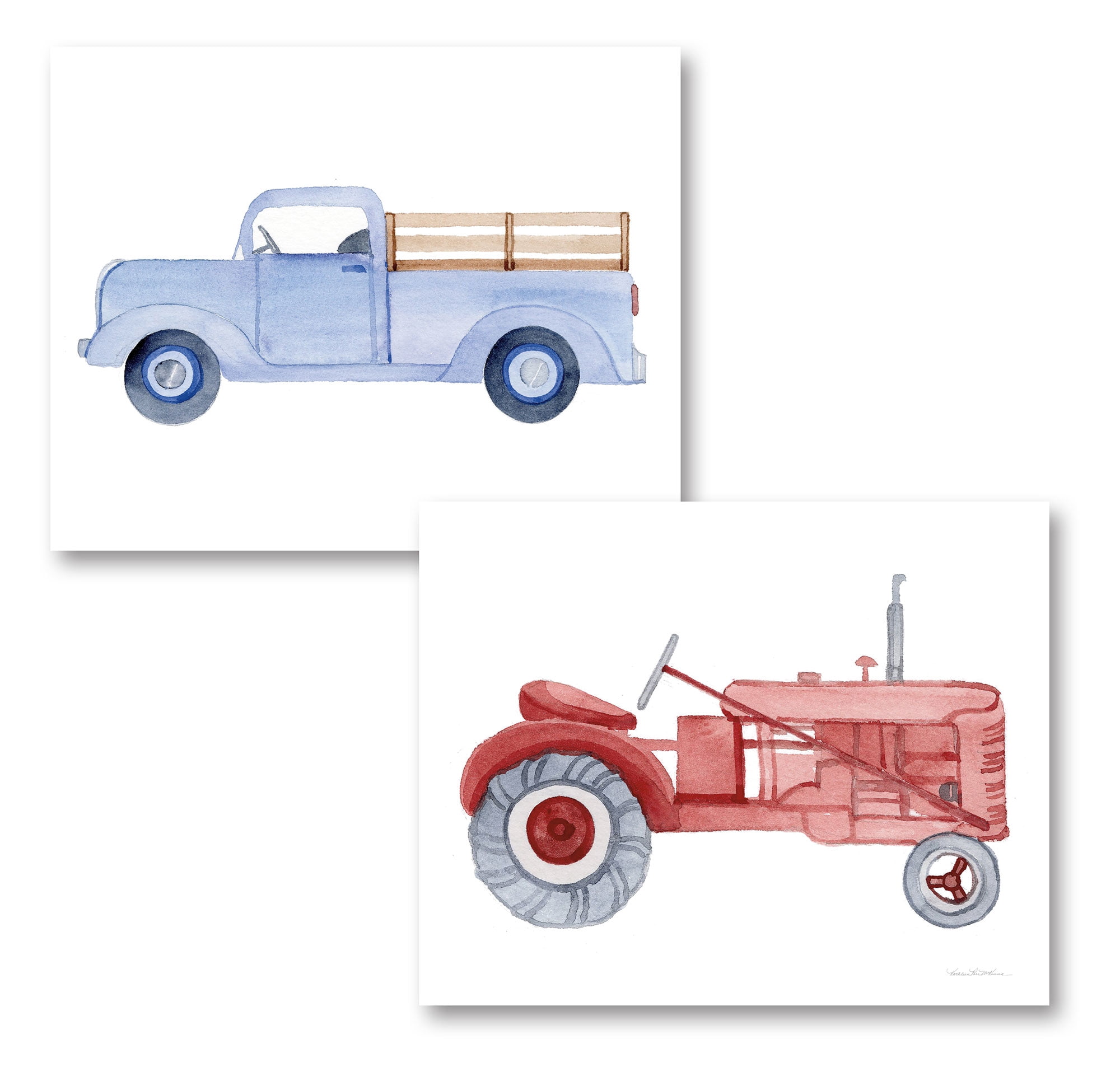 Gango Home Decor Cottage Life on the Farm Tractor Element & Life on the ...