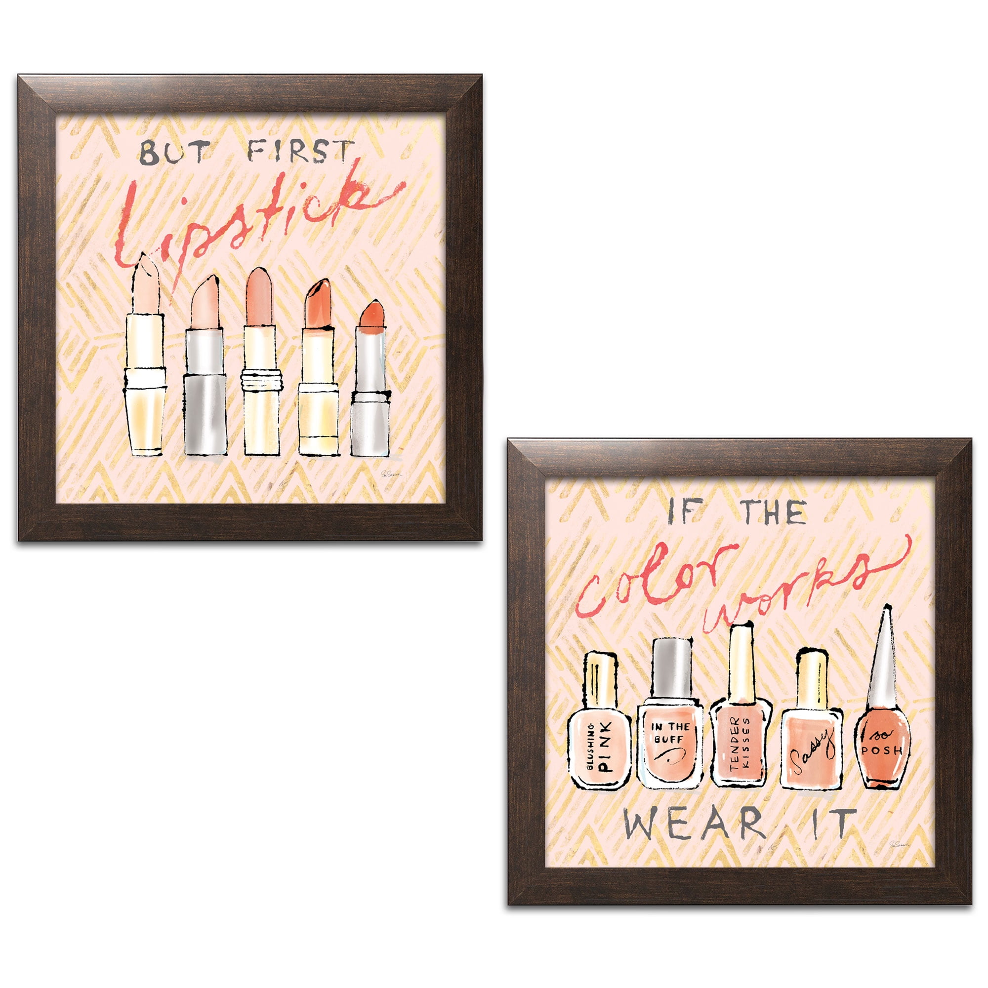 Gango Home Decor Glam Geo Beauty and Sass I - Wear It & Geo Beauty and ...