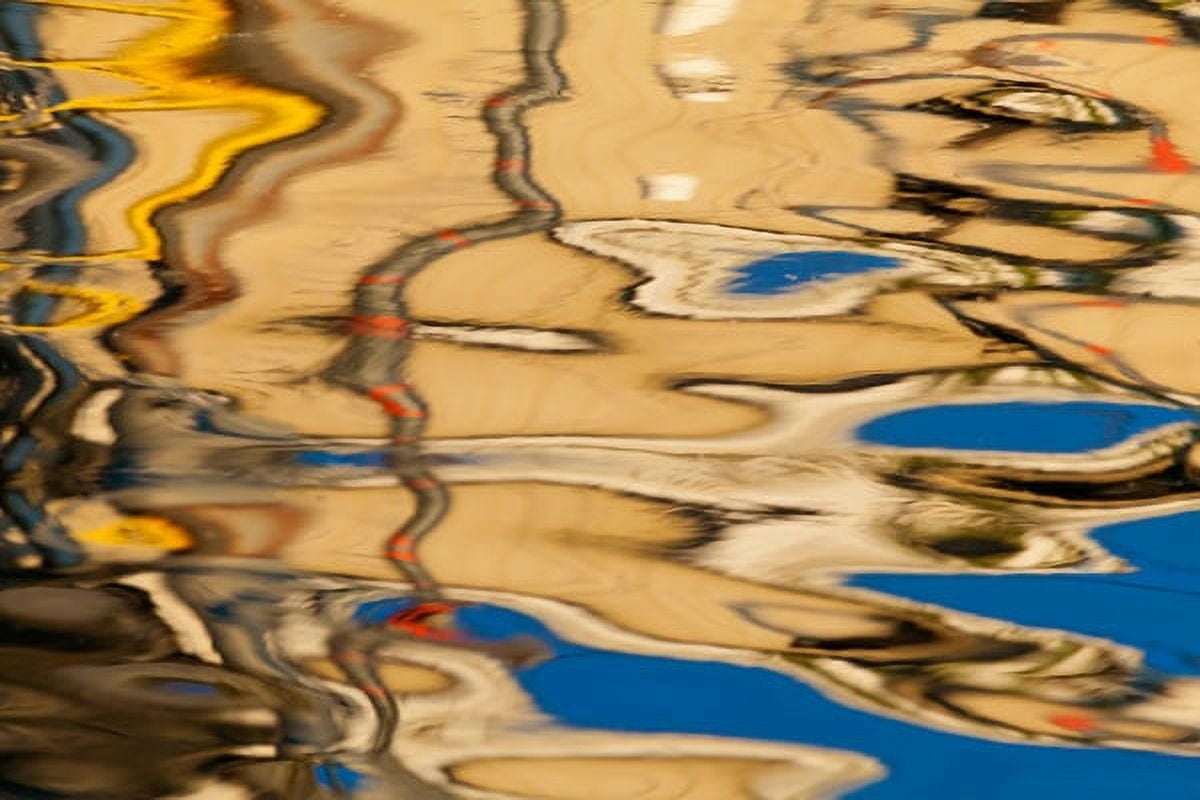 Gango Home Decor Water Reflections II by Kathy Mahan (Printed on Paper); One 36x24in Fine Art ...
