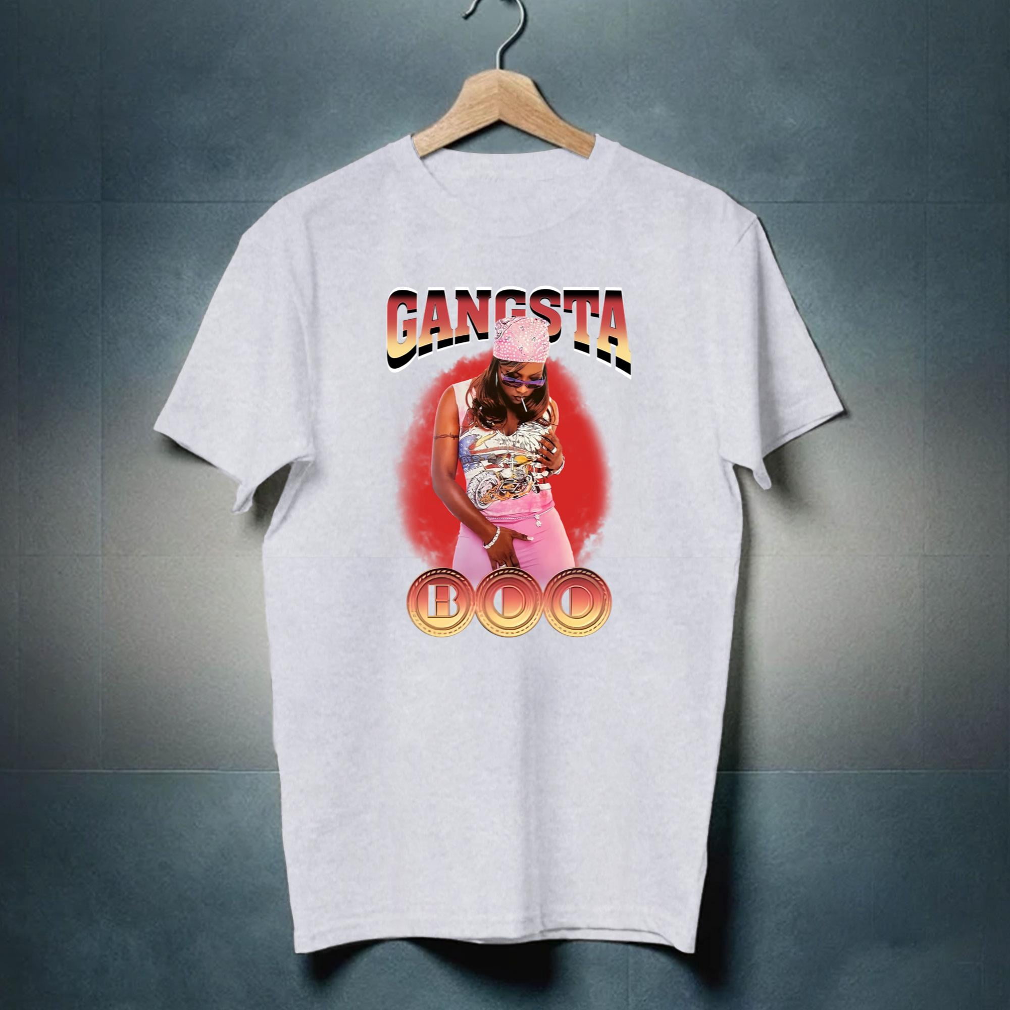 Gangsta Boo Rapper T-shirt Black Short Sleeve All sizes GC2011-TH29729 ...