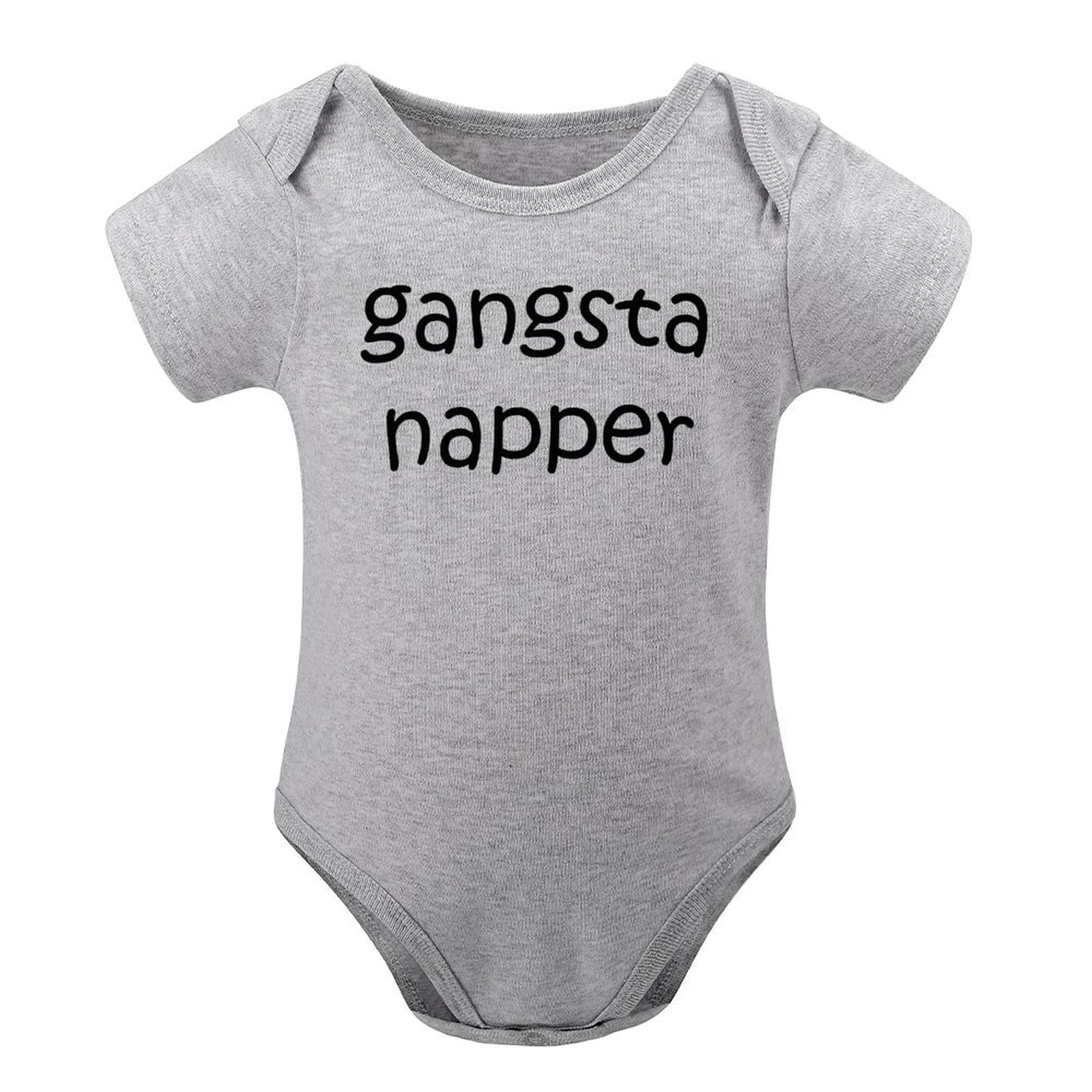 Gangsta Napper - Baby Clothes - Funny Newborn Bodysuit Outfits for Boys ...