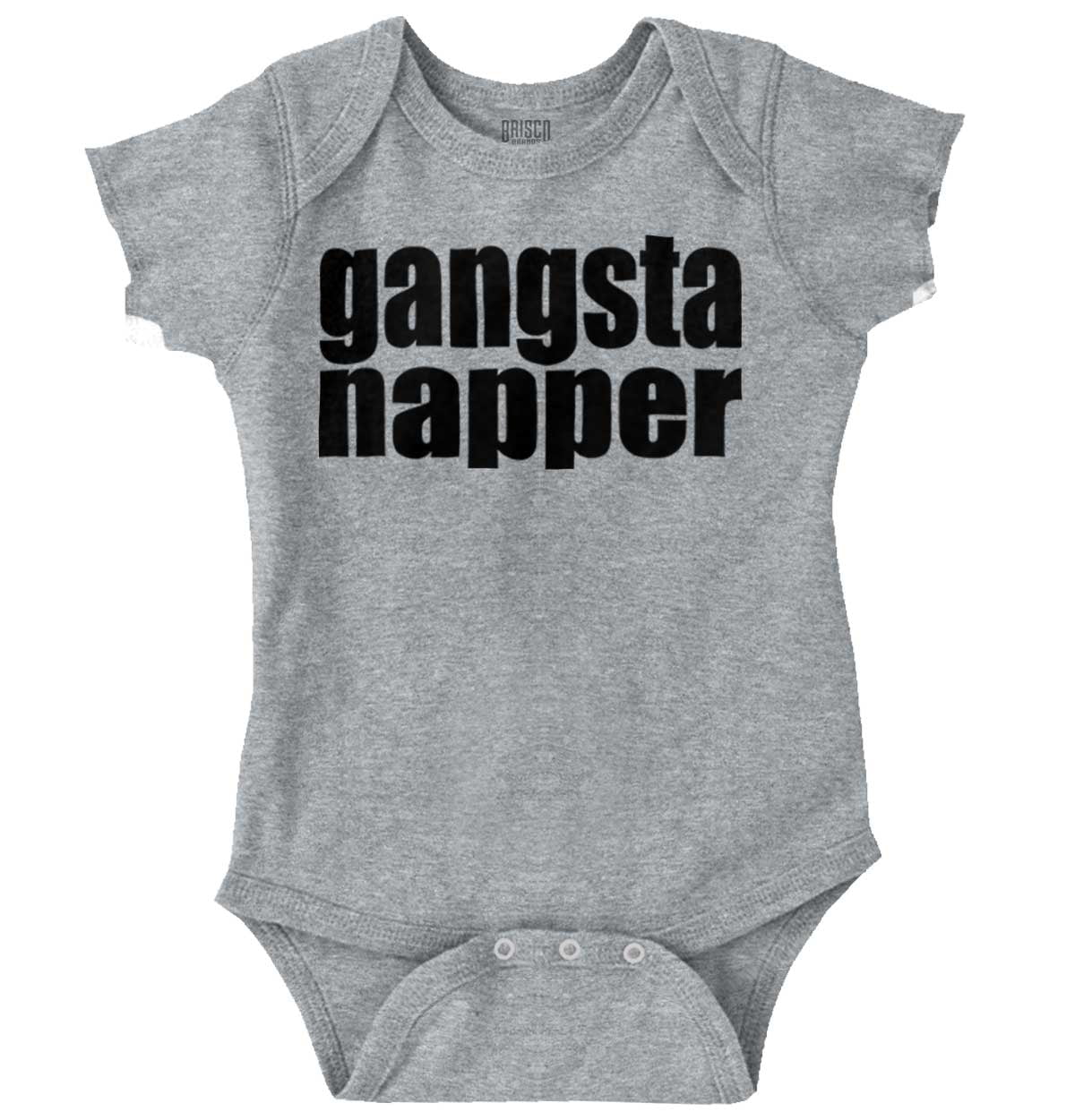 Gangsta Napper Rap Hip-hop Humor Romper Boys or Girls Infant Baby ...