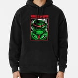 Gangsta Wrappa Funny Christmas Rapper Hip Hop Holiday Humor Hoodie ...