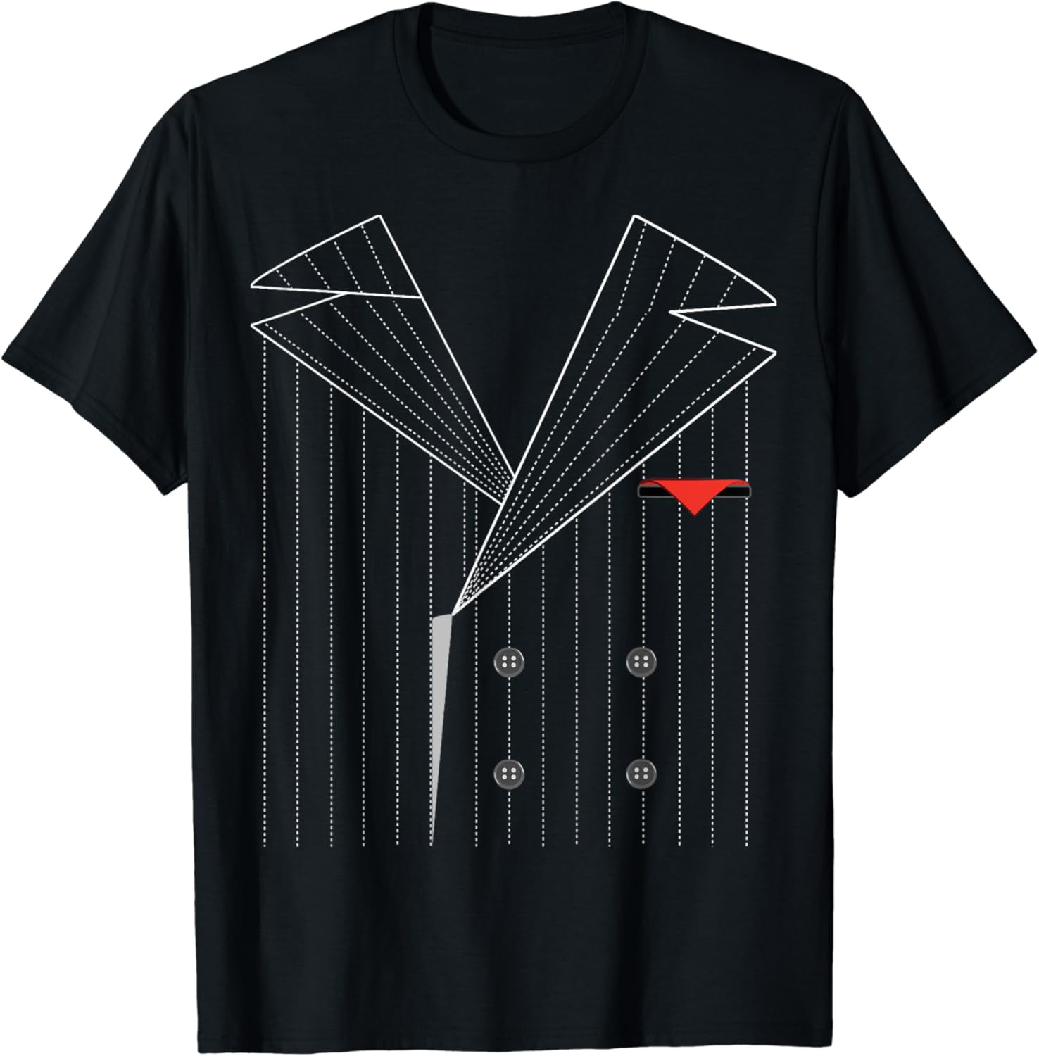 Gangster Costume Shirt Halloween Mafia - Walmart.com