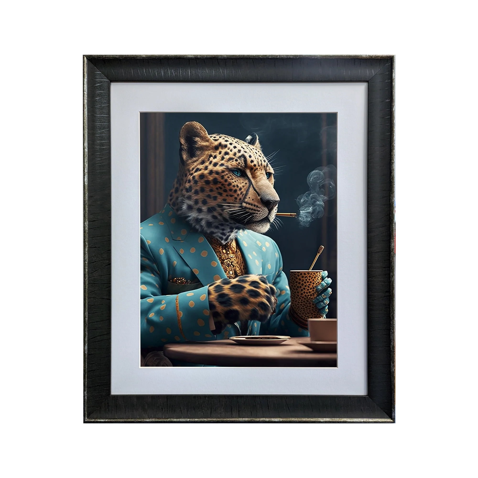 Gangster Jaguar 2 - The Zoo Mafia Collection- Framed Art Photo ...