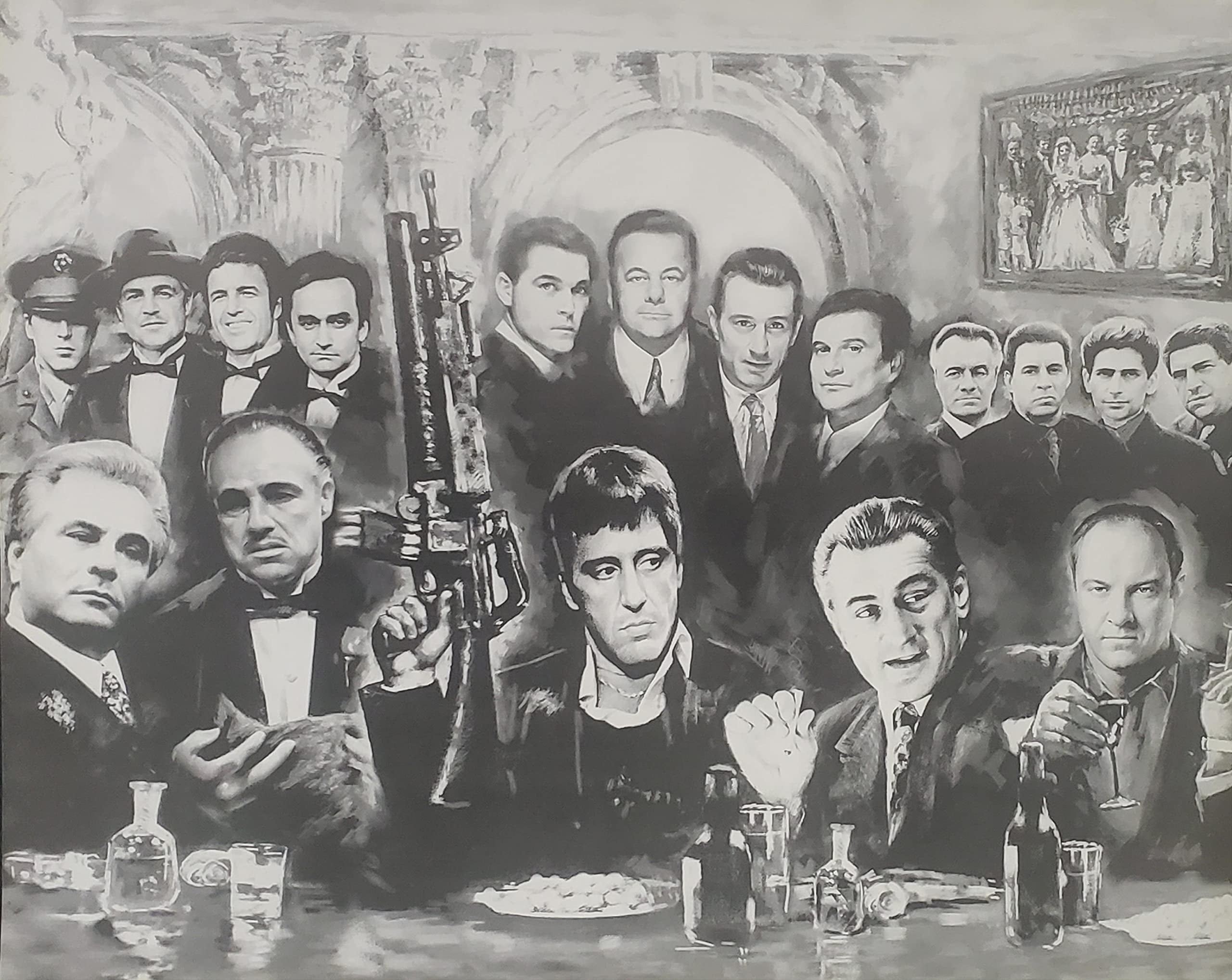 Gangster Movie poster 16"x20" wide - #9999 - Walmart.com