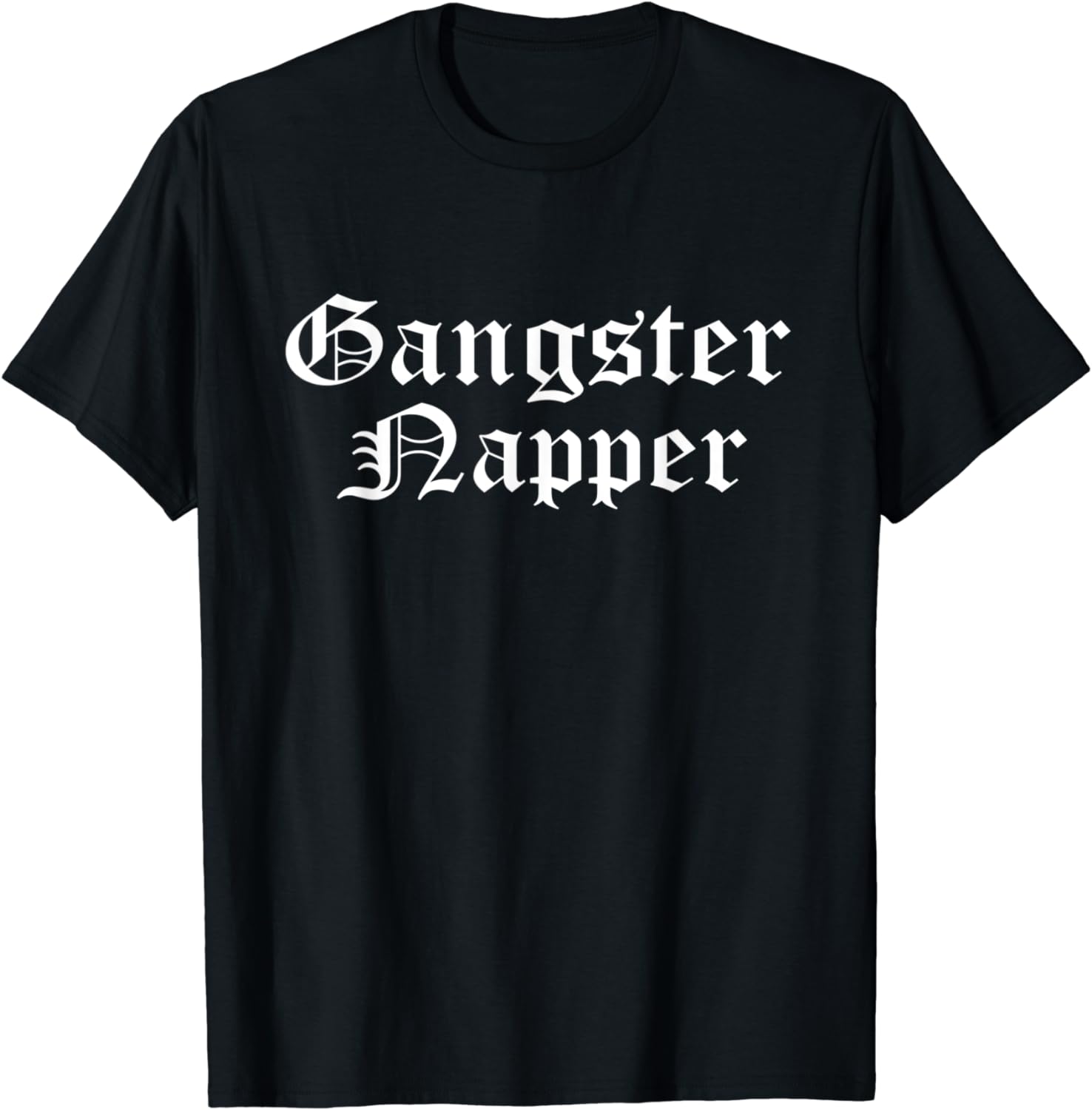 Gangster Napper T-Shirt, Sleeping Tee, Rapper, Rapping - Walmart.com
