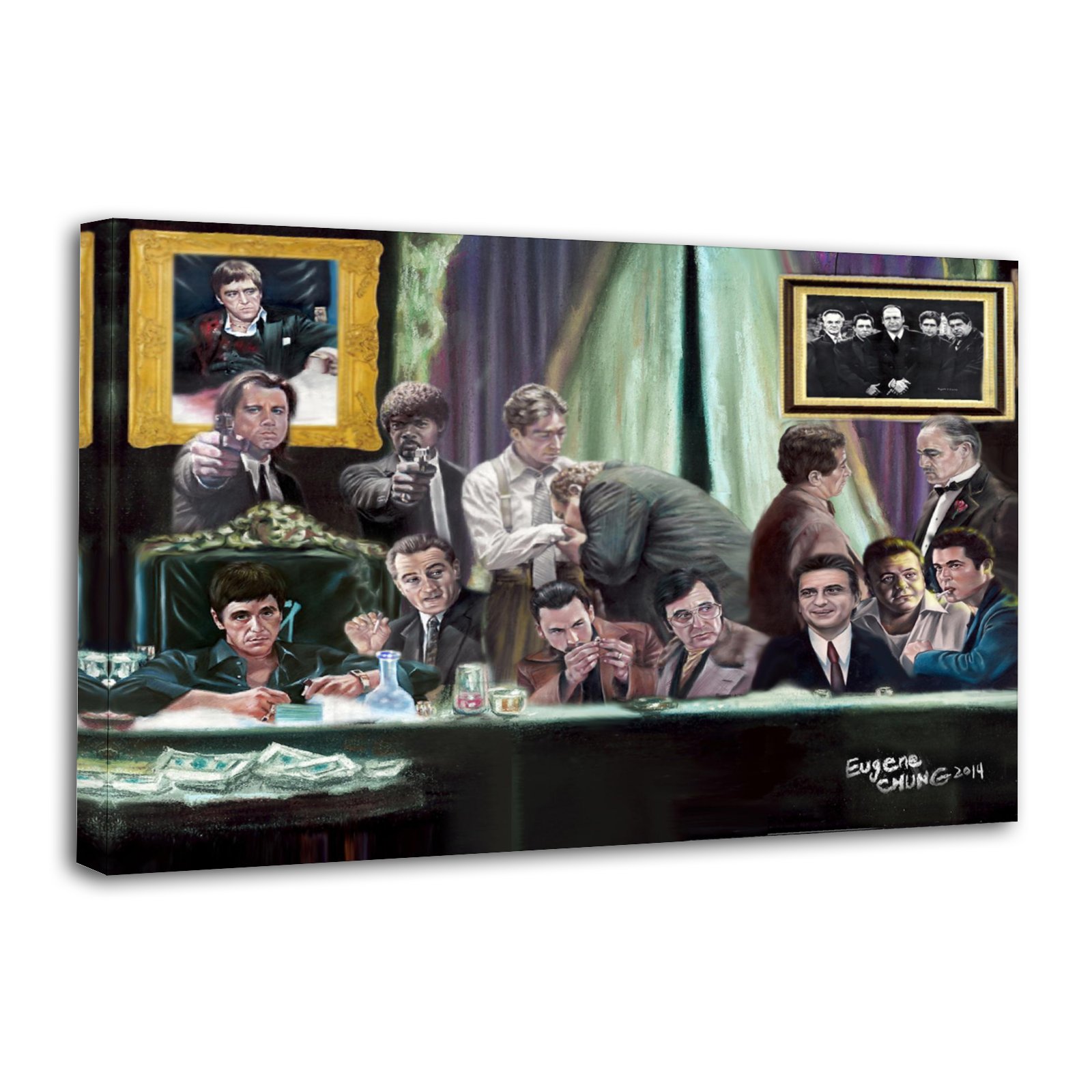 Gangsters Godfather Goodfellas Scarface Sopranos Movie Home Decor ...