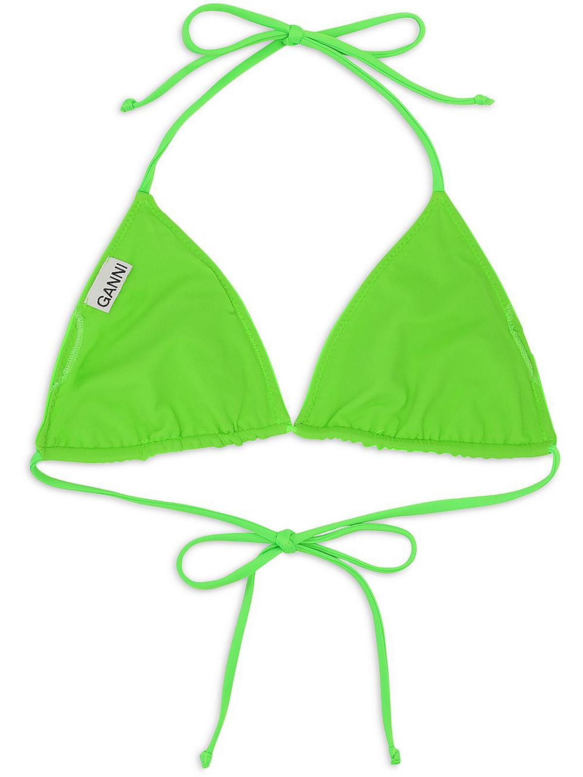 Ganni Womens Slide String Bikini Swim Top - Walmart.com