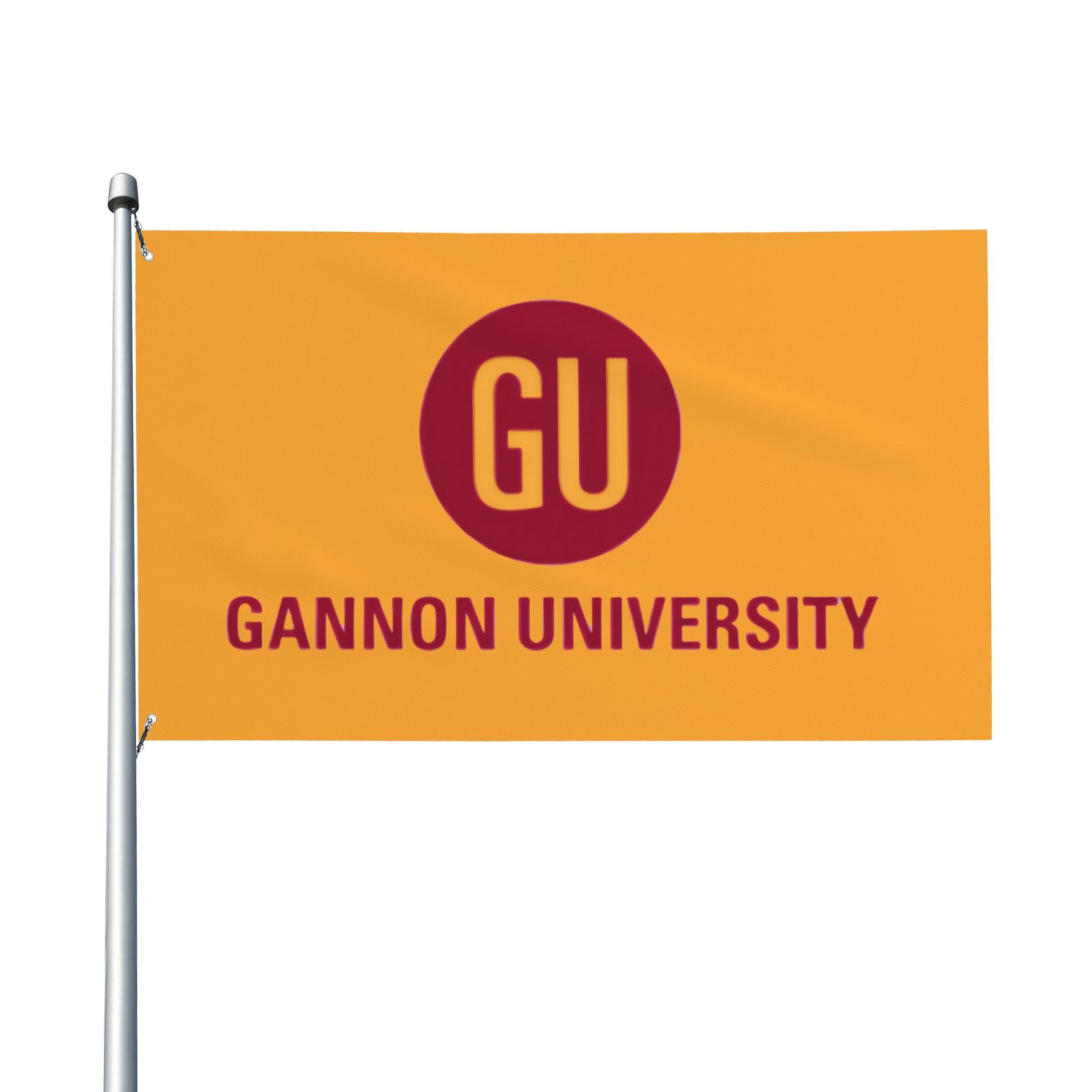 Gannon University Flag 3x5 Outdoor ,Sewn Stripes, Stronger Brass ...