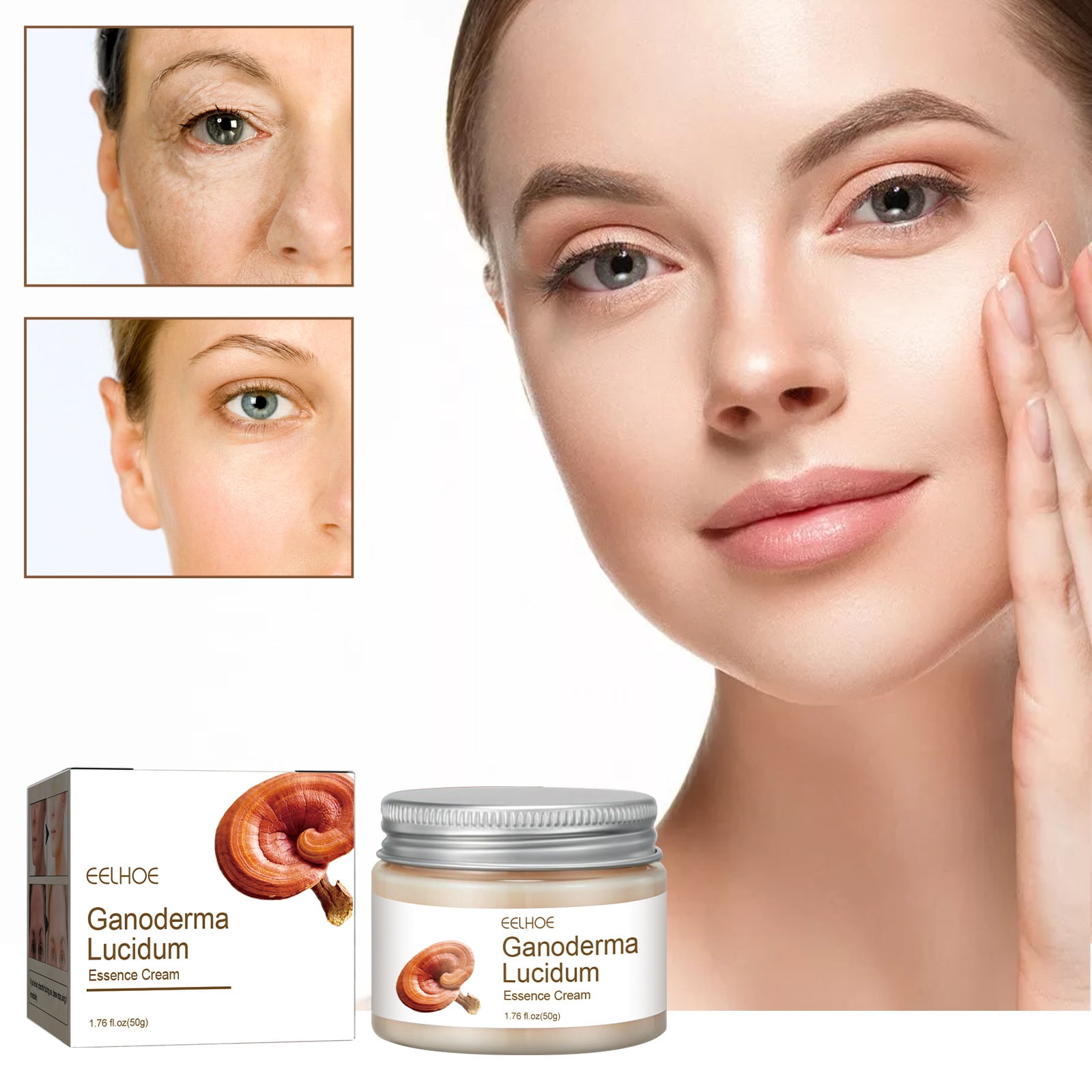 Ganoderma lucidum essence cream anti wrinkle, lifting, tightening ...