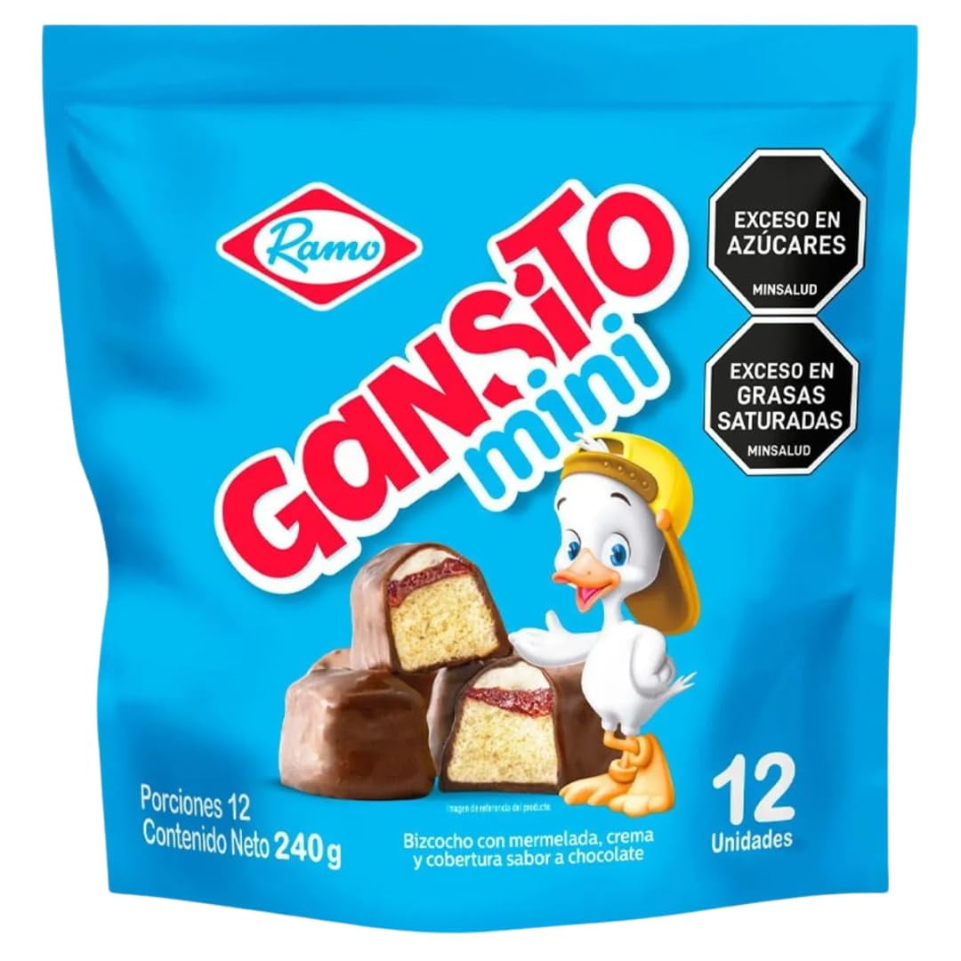 Gansito Mini Ramo Chocoramo CCF19 - 12 Pack - 240g (8.47 oz ...