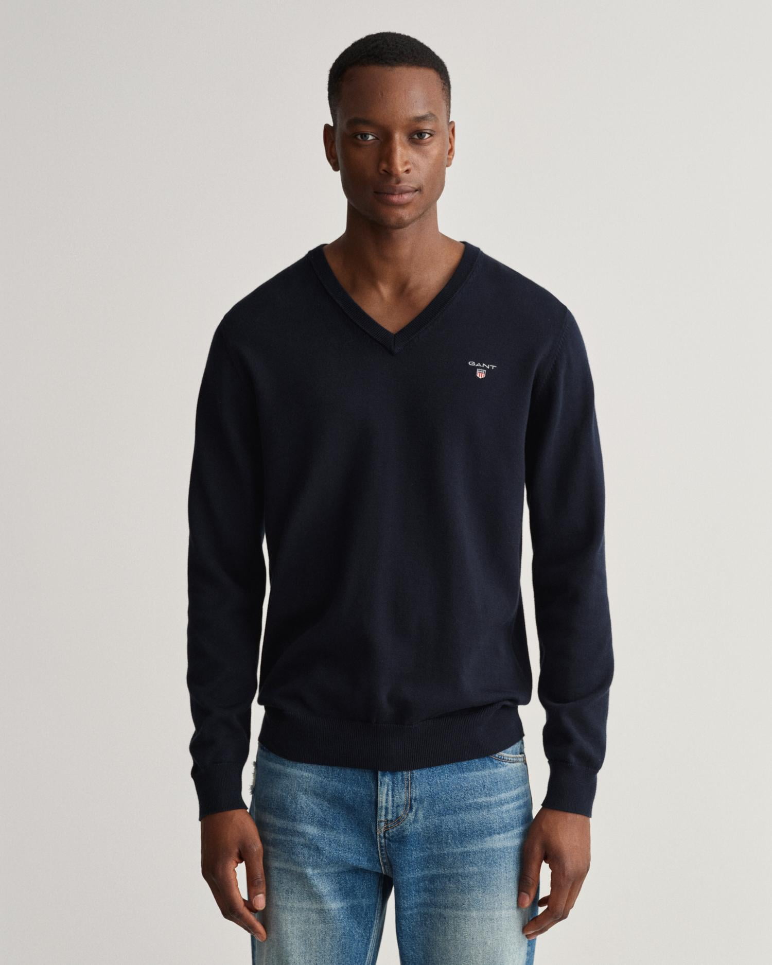 Gant Apparel S Men's 8030552 Preppy Essentials Blue , L Reg US ...