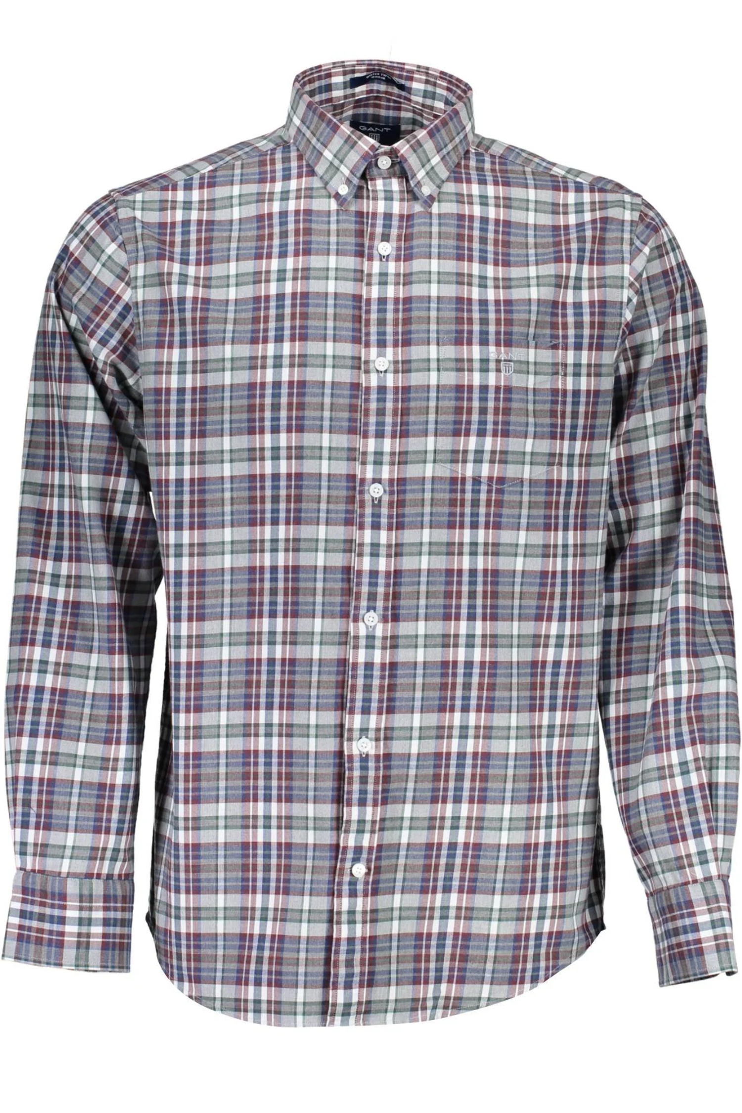 Gant Blue Cotton Men Shirt - Walmart.com