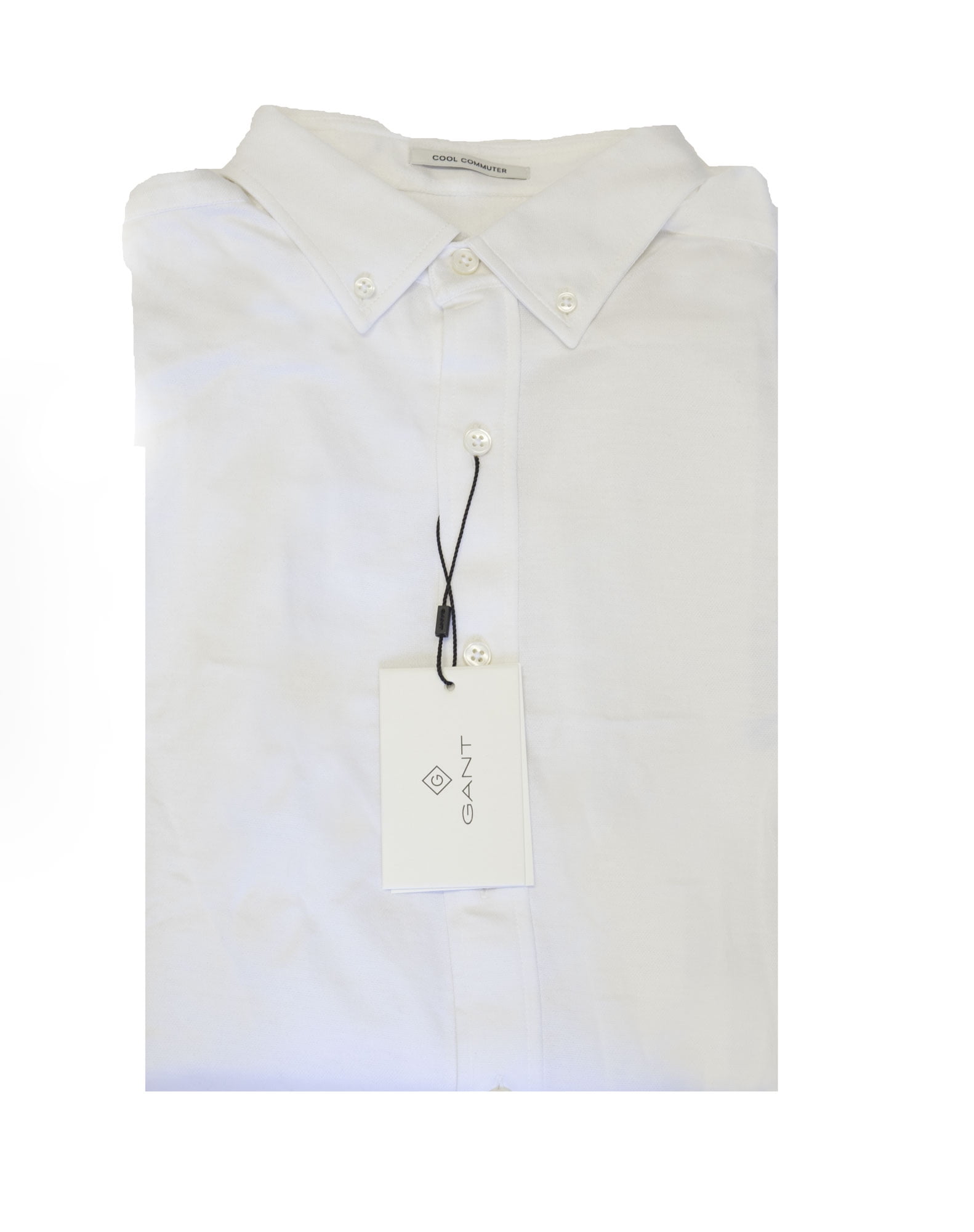 Gant Diamond G Men's Fitted Knitted Piqaue Texture Button Down Shirt ...