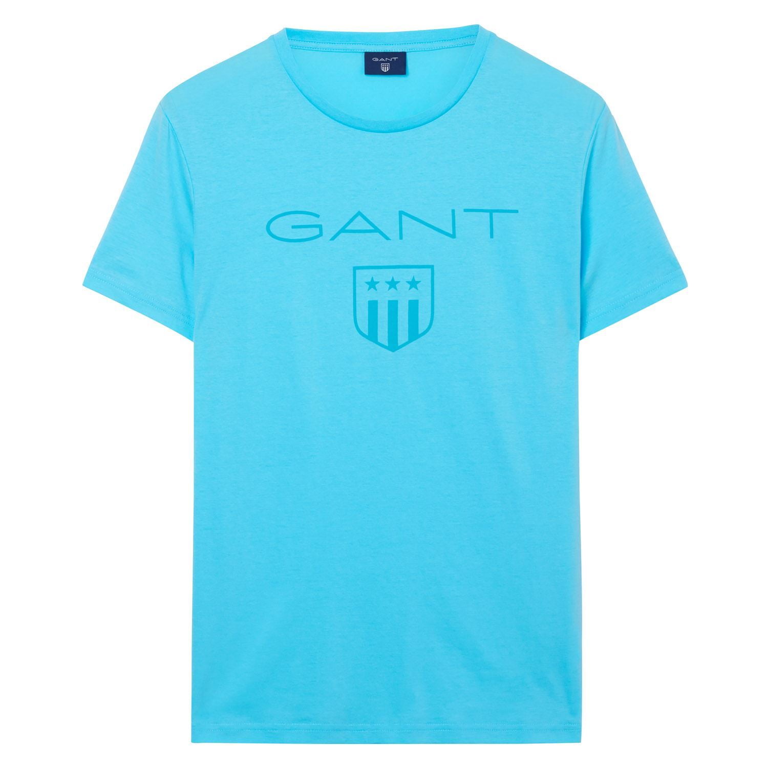 Gant Men's Tonal Gant Shield Short Sleeve T-Shirt (254112), Medium ...