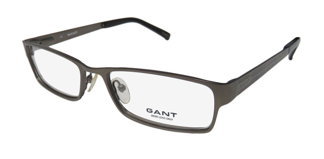 Gant Randle Eyeglass Frames 55mm Satin Gunmetal - Walmart.com