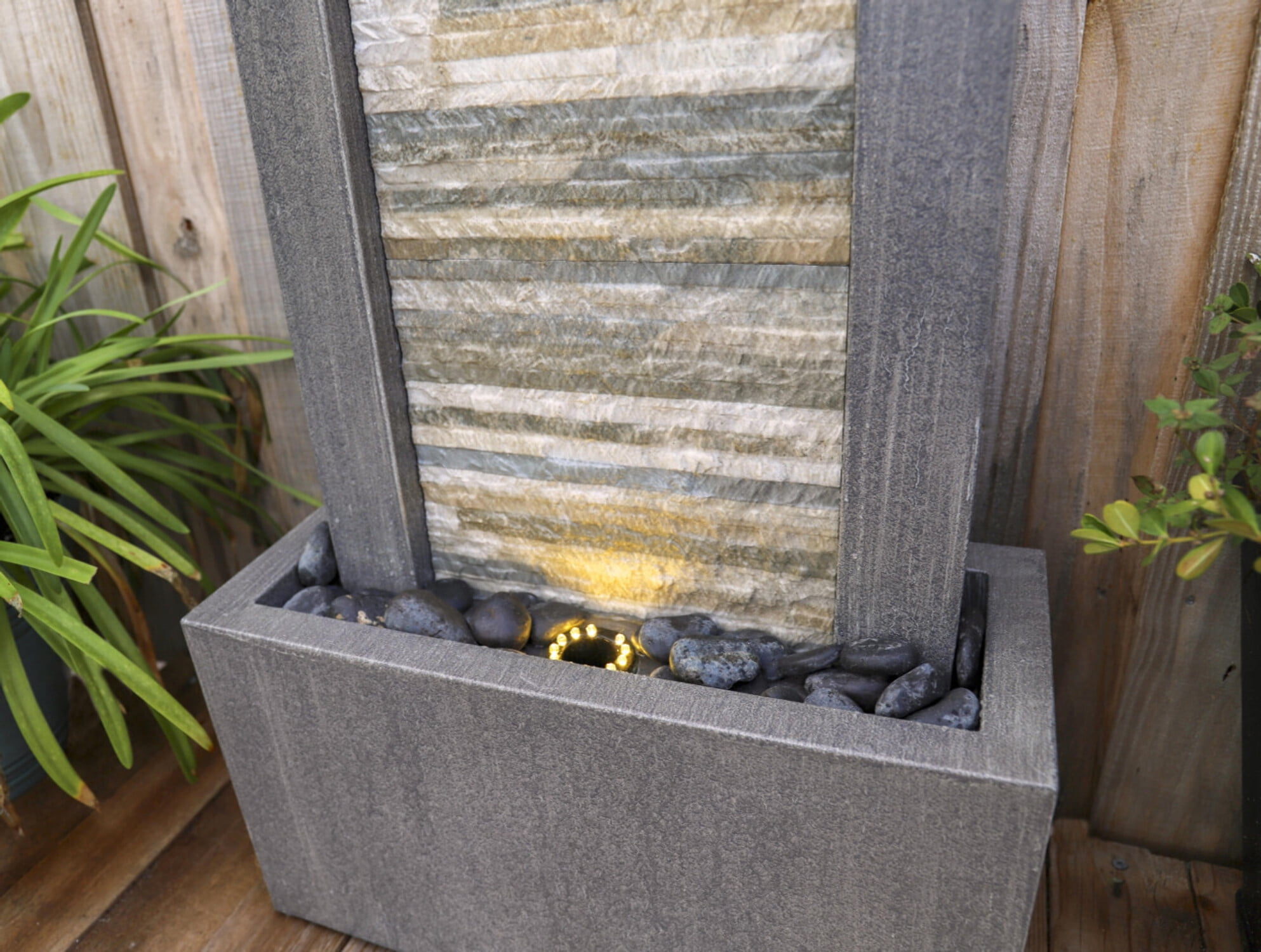 Gantry Floor Fountain with Gray Finish - Walmart.com
