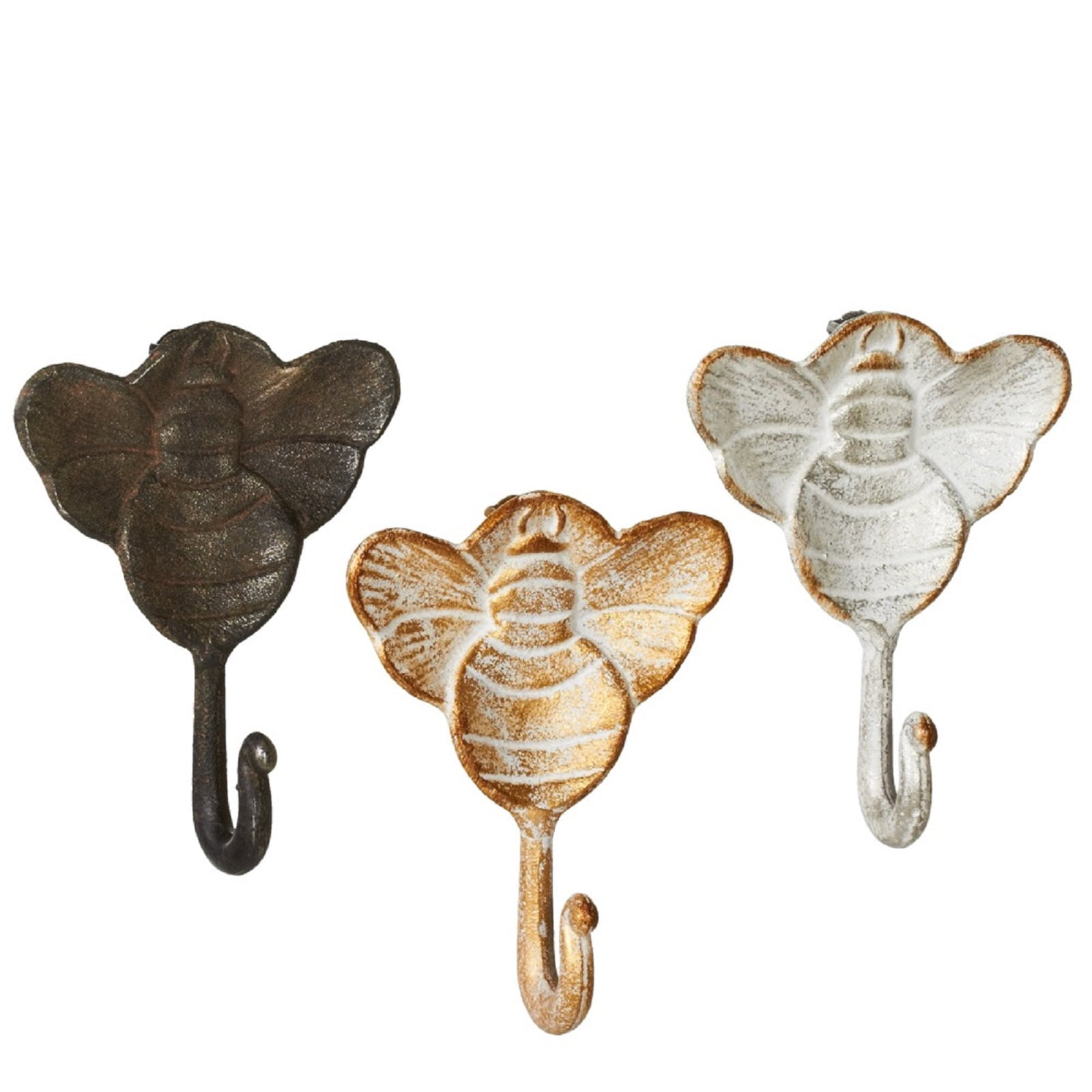 Ganz 6-Piece Assorted Bee Wall Hook - Walmart.com