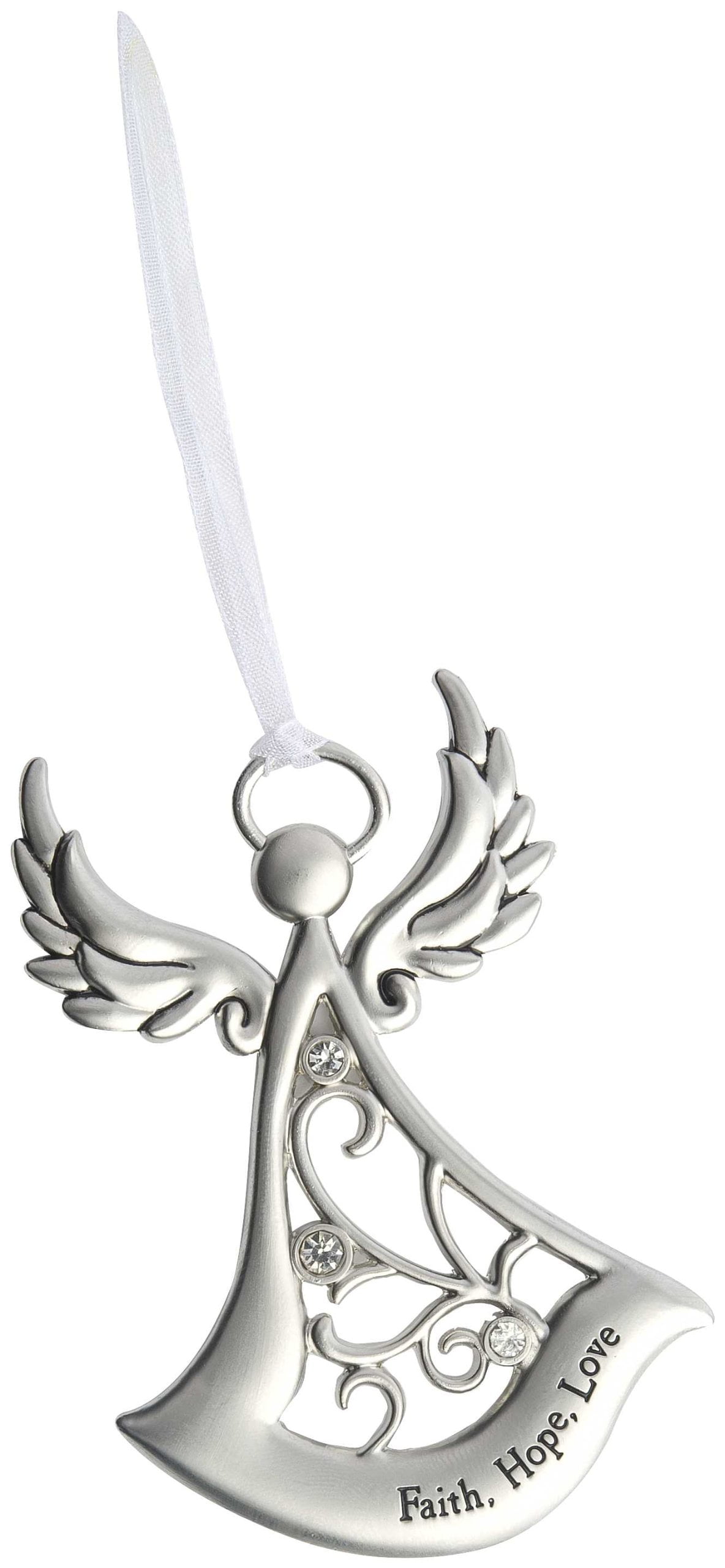 Ganz Angels By Your Side Ornament - Faith, Hope, Love - Walmart.com