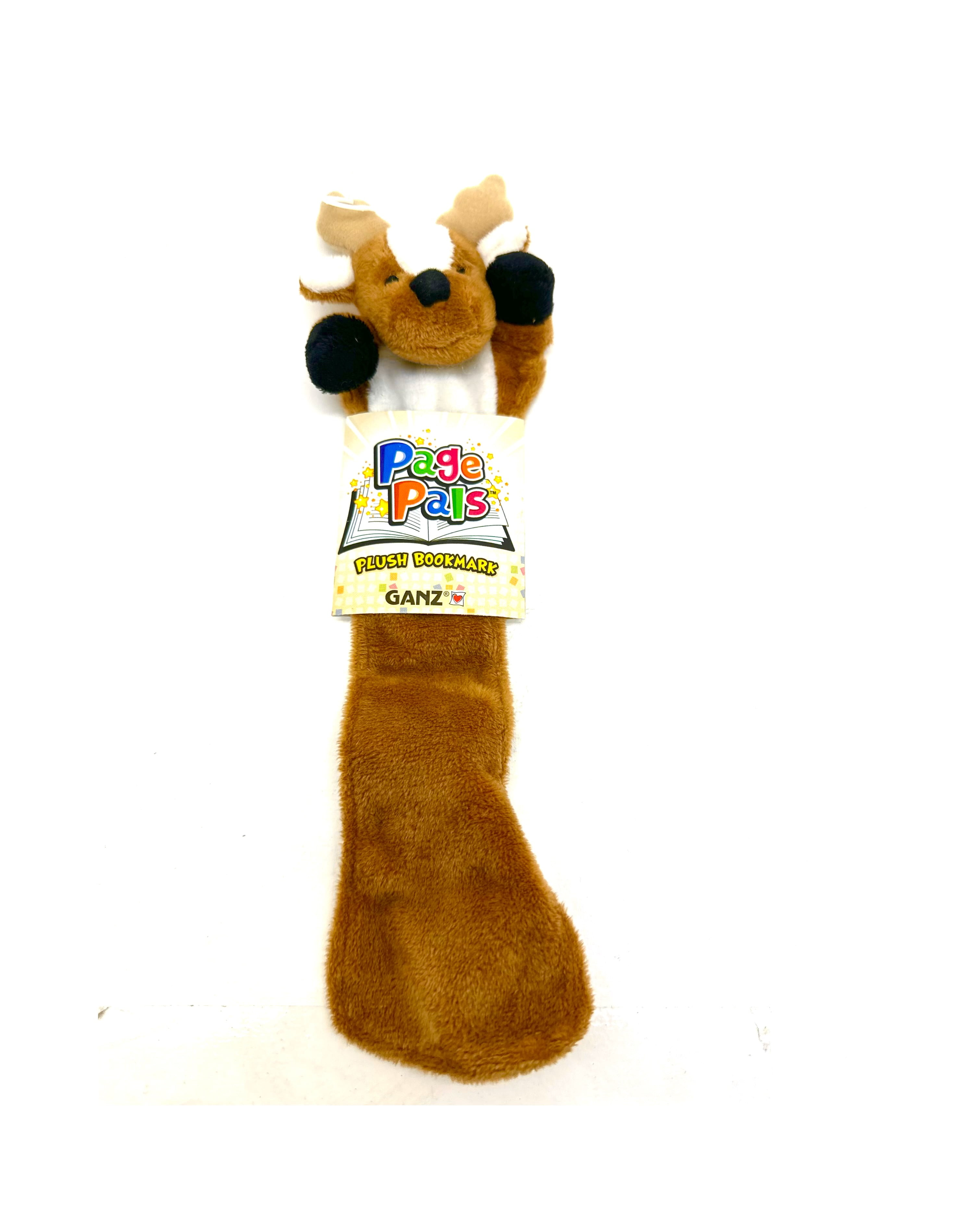 Ganz Animals Plush Bookmark Reindeer Page Pals - Walmart.com