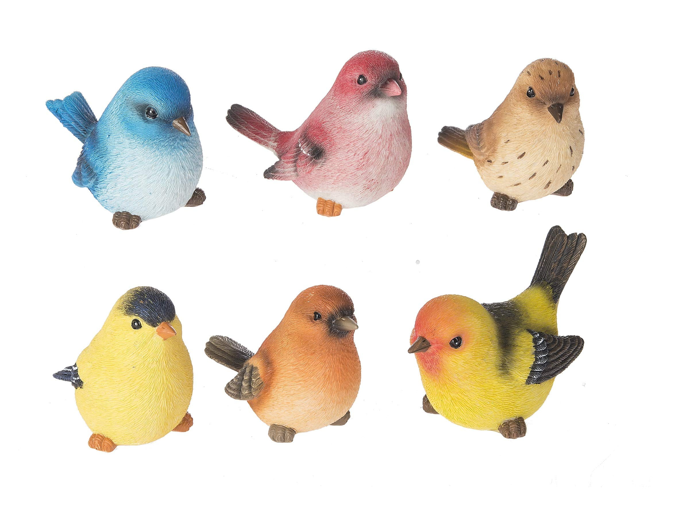 Ganz Bird Figurines Large Set of 6 Assorted - Walmart.com