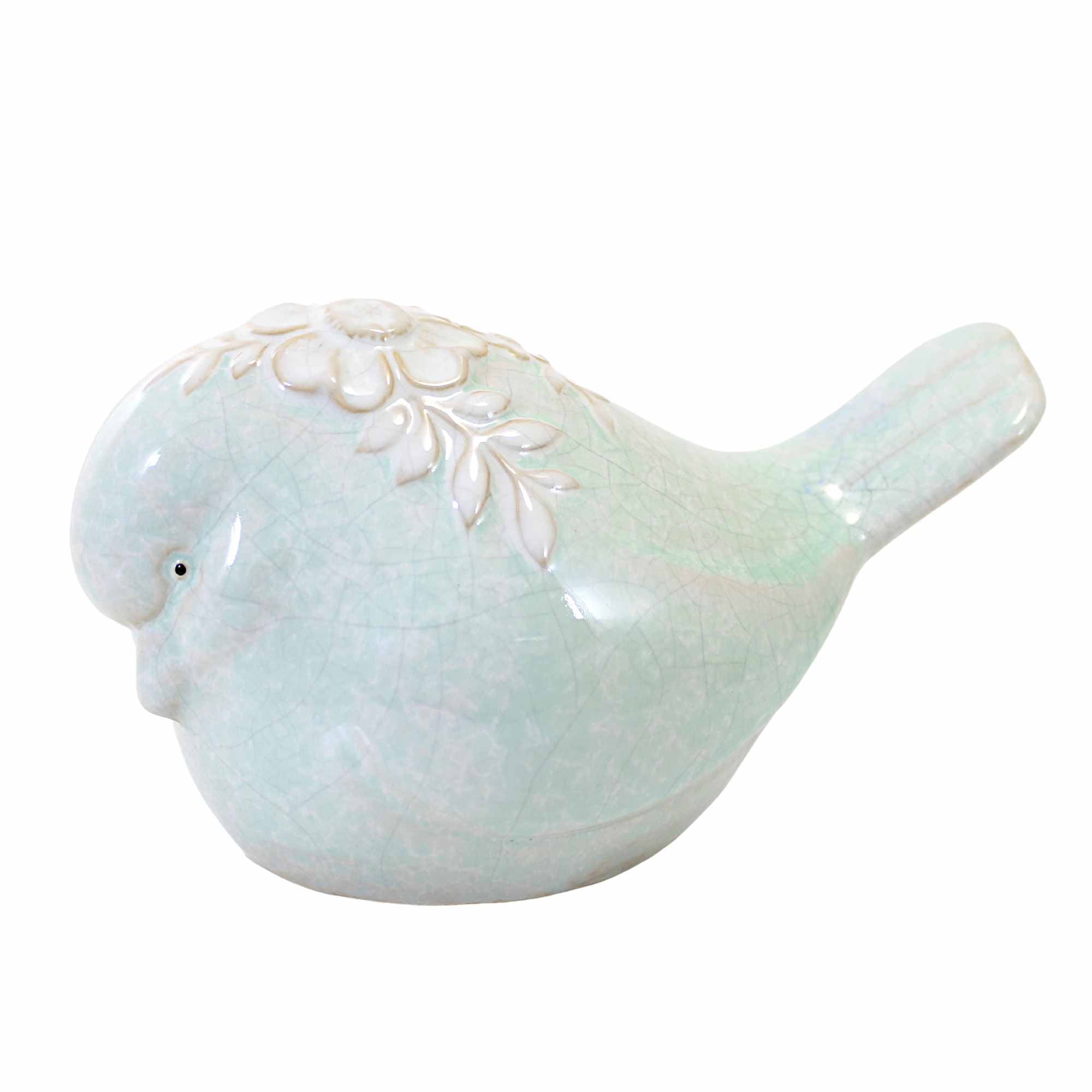 Ganz Bird With Flowers - One Bird Figurine 4.25 Inch, Ceramic ...