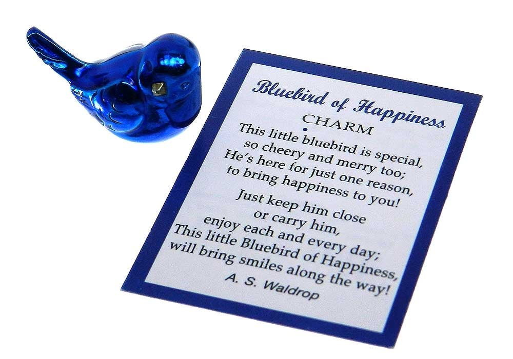 Ganz, Bluebird of Happiness Pocket Charm, with Story Card - Walmart.com