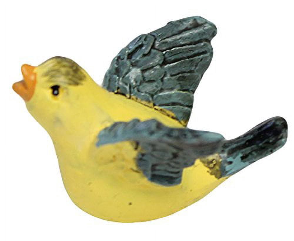 Ganz Collectible Fairy Garden 1" Bird Figurine (Goldfinch) - Walmart.com