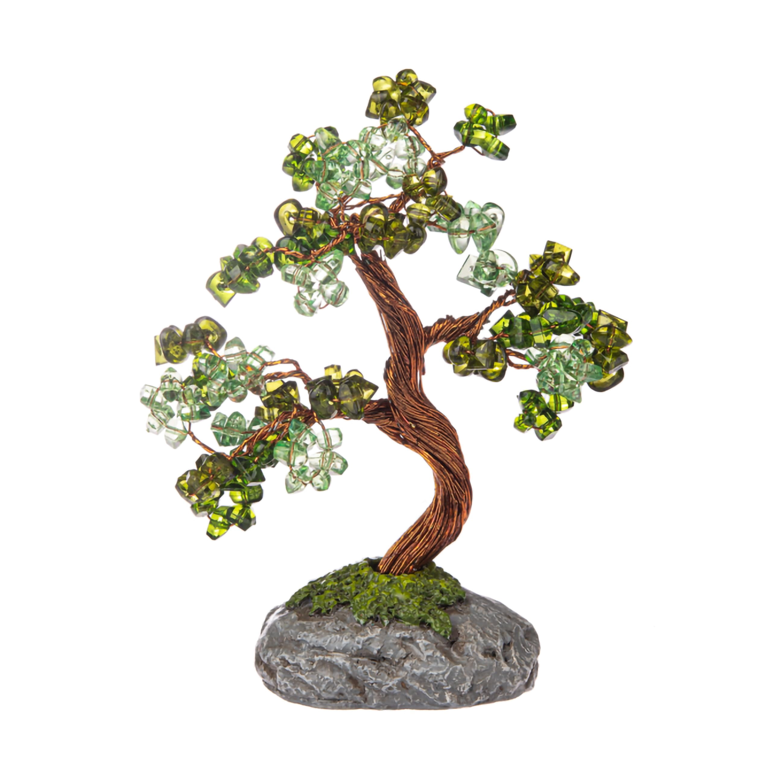 Ganz Crystal Expressions Shades of Green Beaded Tree Figurine - Walmart.com