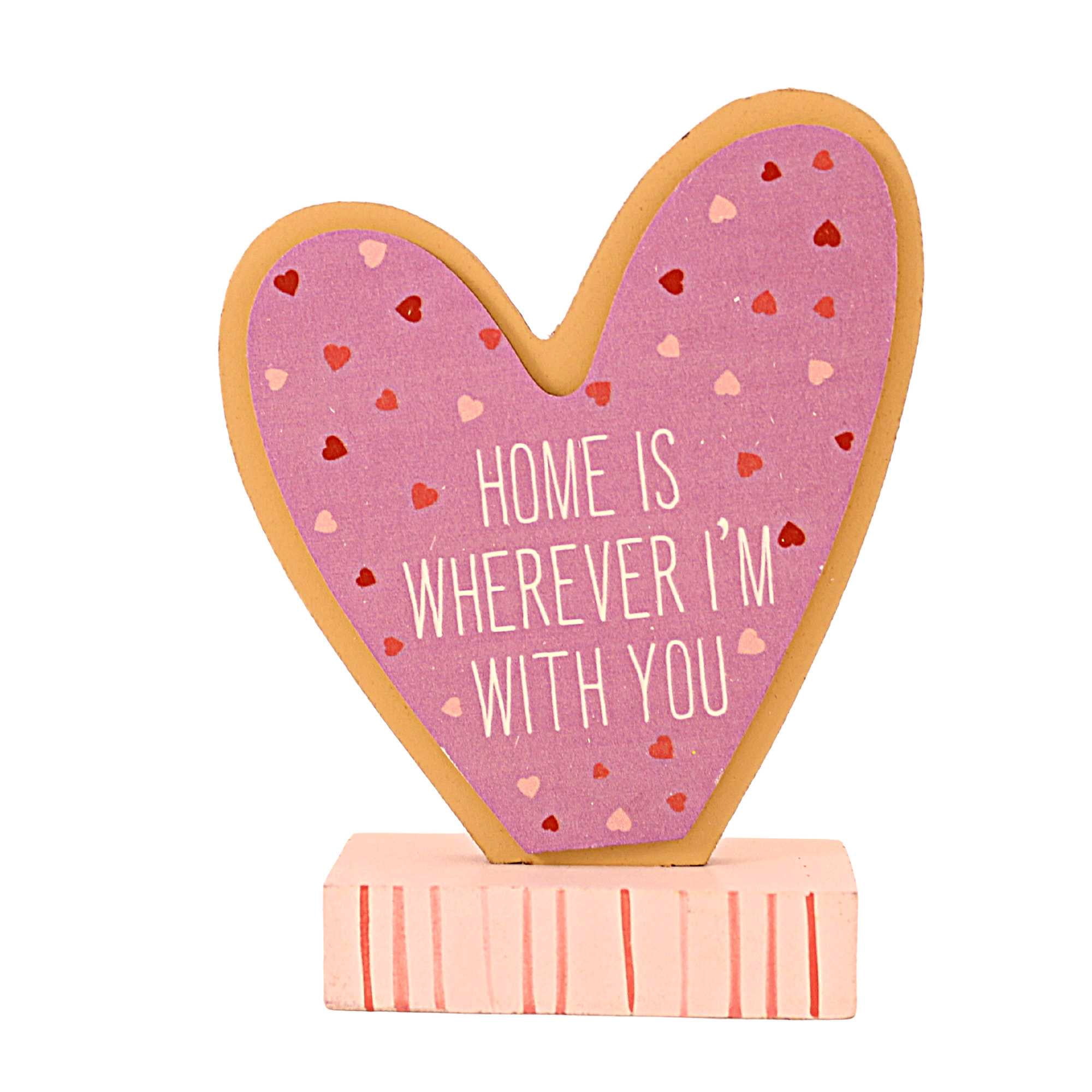 Ganz Decorative Heart On Base - One Figurine 5 Inch, Mdf (Medium ...