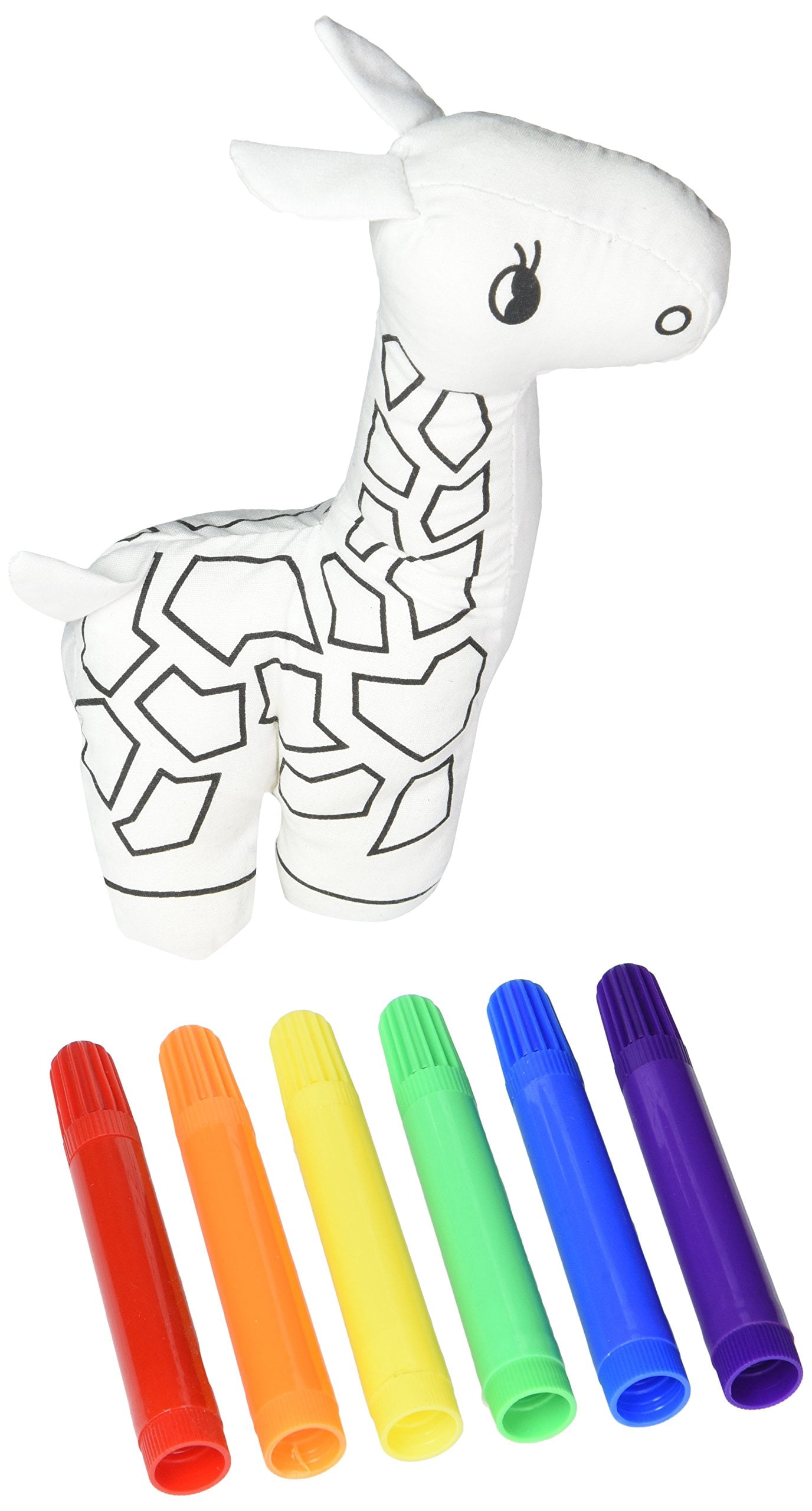 Ganz Giraffe Coloring Kit (7 Piece) - Walmart.com