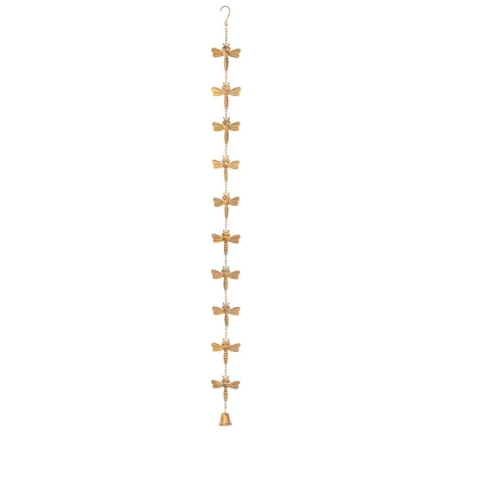 Ganz Gold Patina Dragonfly Metal Rain Chain 69 Inch - Walmart.com