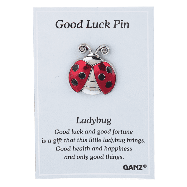 Ganz Good Luck Pin, Ladybug (ER74911) - Walmart.com