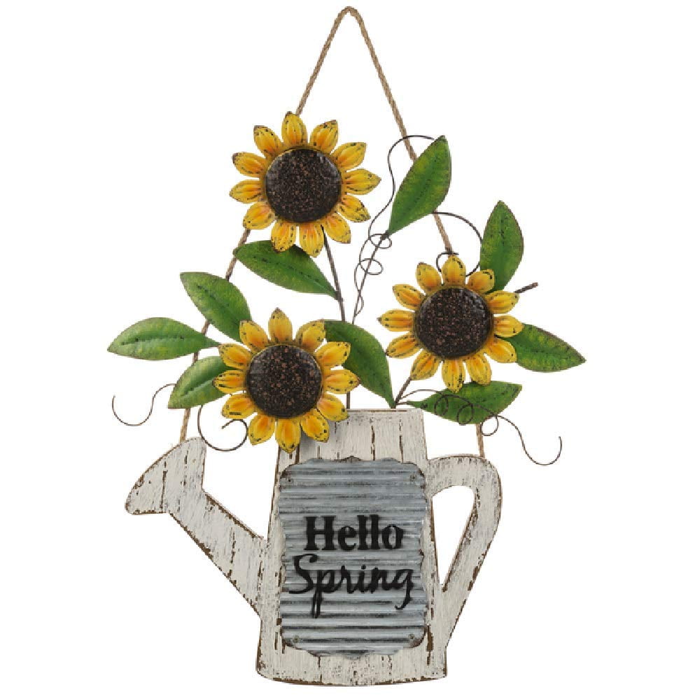 Ganz Hello Spring Watering Can Wall Decor - Walmart.com