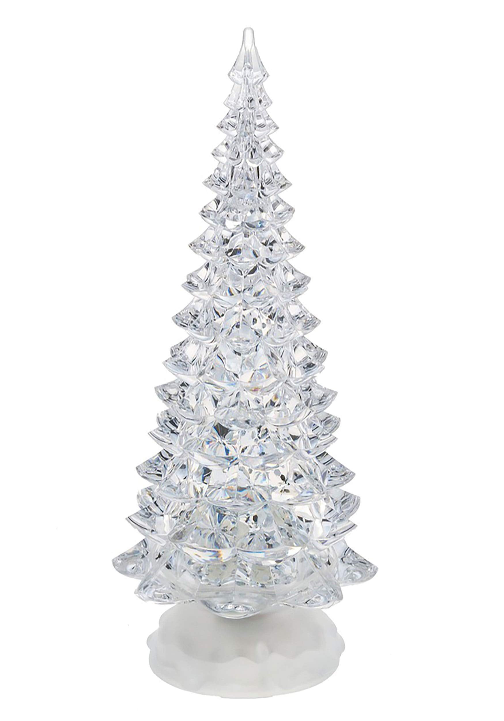 Ganz Large Christmas Light Up Swirling Glitter Tree Decor Standard ...