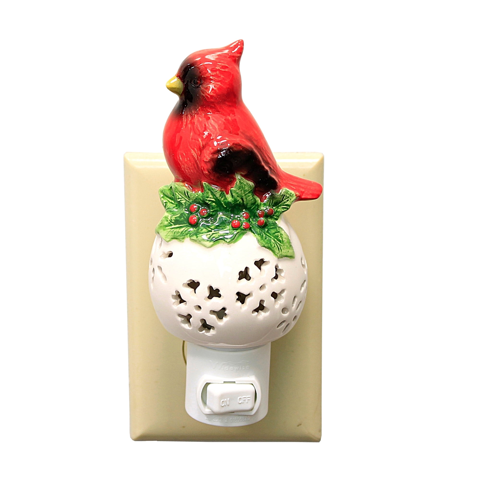 Ganz MX181439 Cardinal Night-Light, 5.5 Inches Height, Multicolor ...
