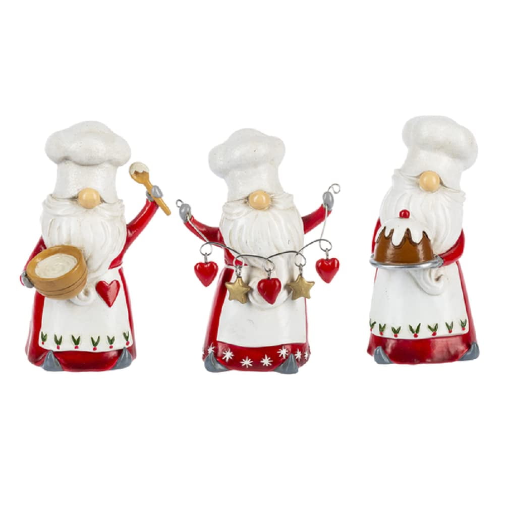 Ganz MX183592 Cooking Gnome Figurines, Set of 3 - Walmart.com