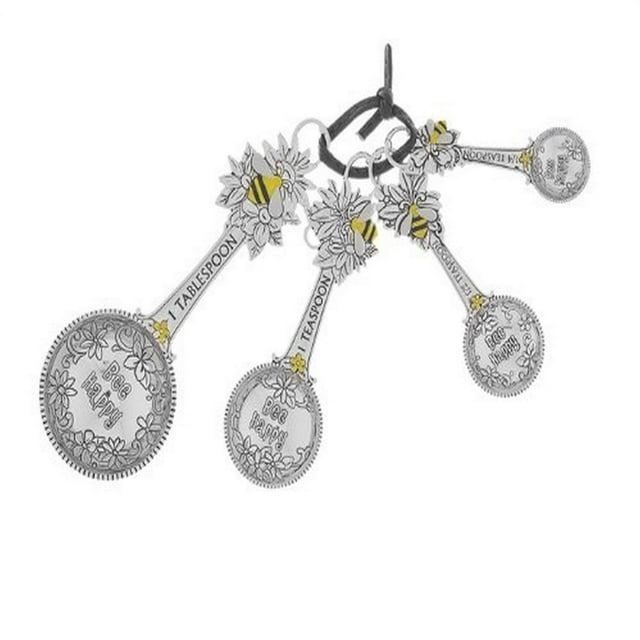Ganz Measuring Spoons - Bee Happy (4 Piece Set) - Walmart.com