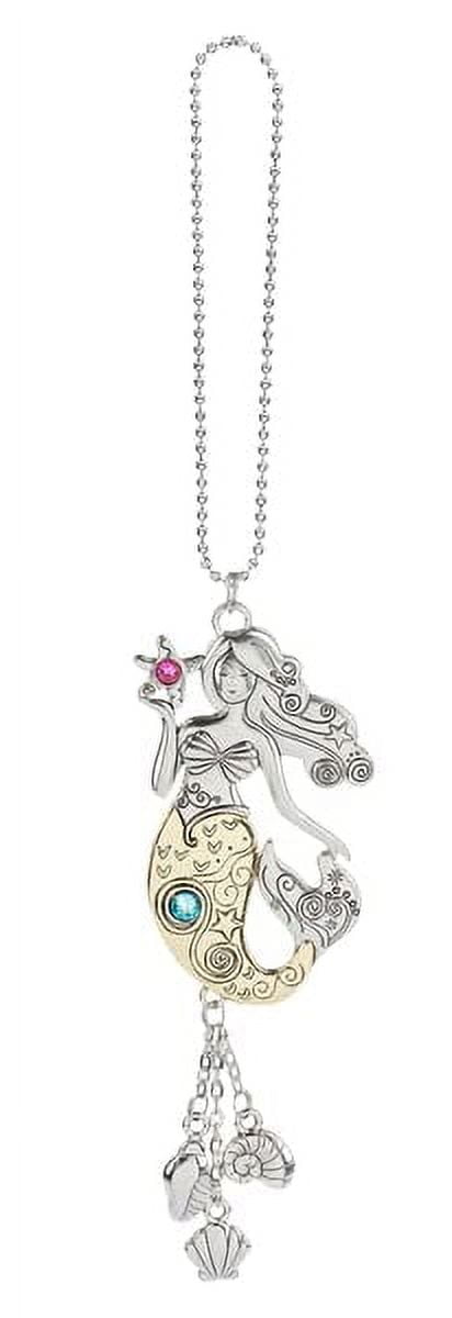 Ganz Mermaid Car Charm, Zinc and Iron, 2 Inches Width, 2 Inches Height ...