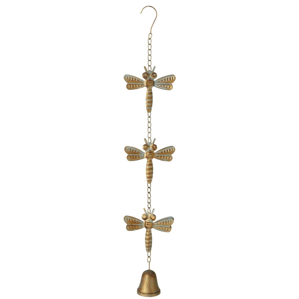 Ganz Patina Gold Dragonfly with Bell Chime - Walmart.com