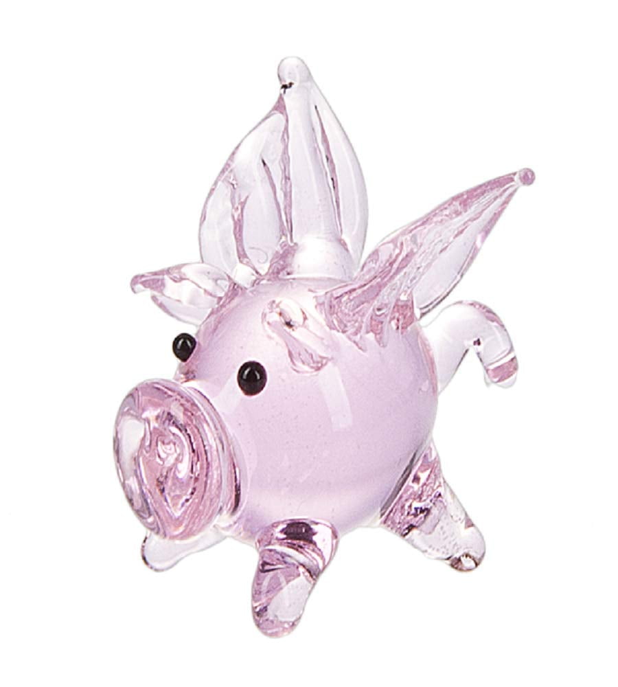 Ganz Pink Flying Pig Miniature World - Walmart.com