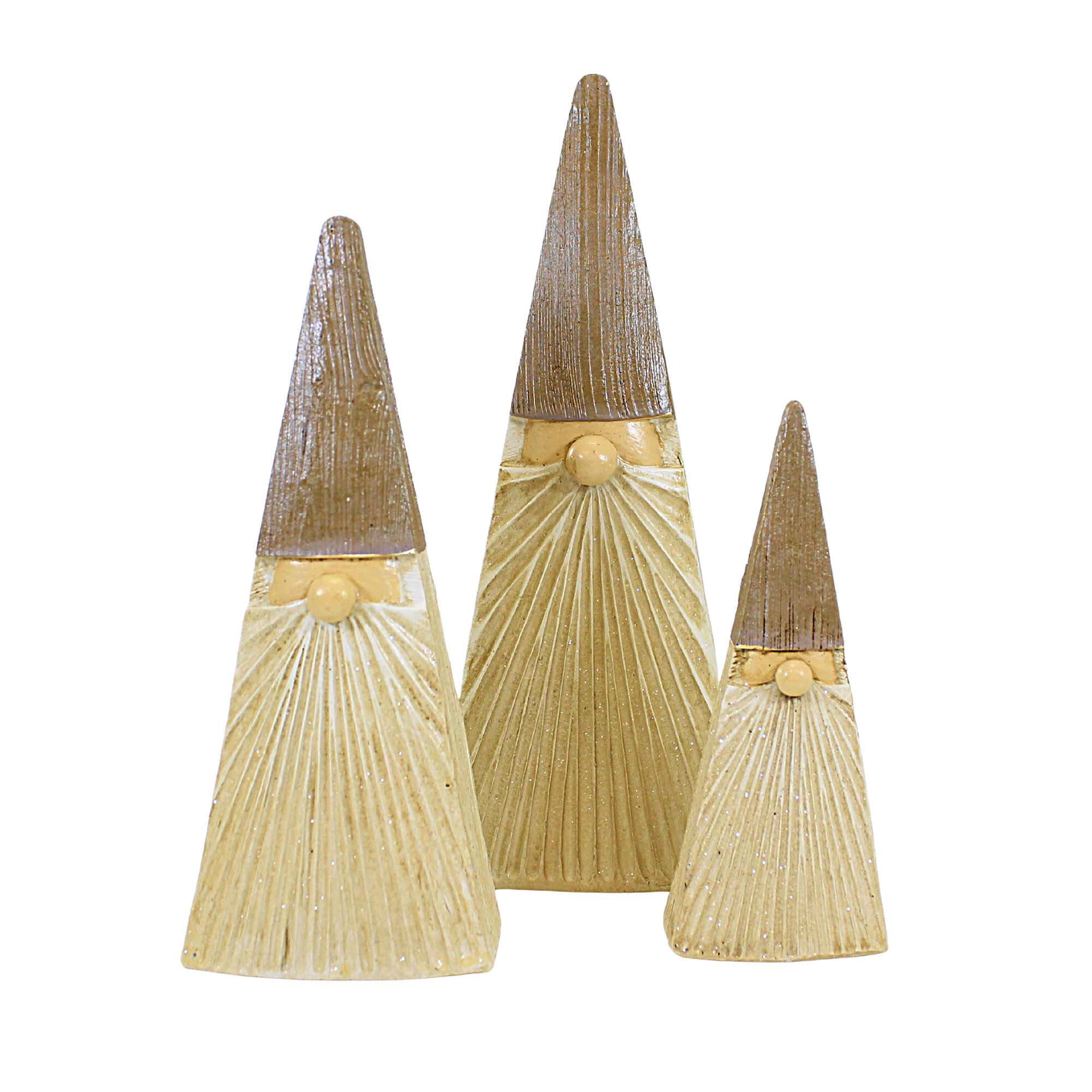 Ganz Santa Figurine Set - Three Figurine 9.75 Inch, Polyresin ...