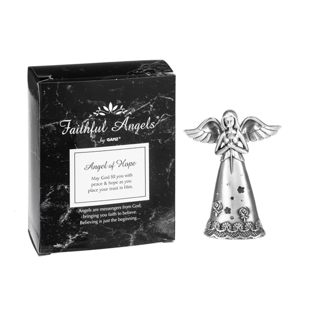 Ganz ER64952 Angel of Hope Faithful Angel Figurine, 3.63-inch Height ...