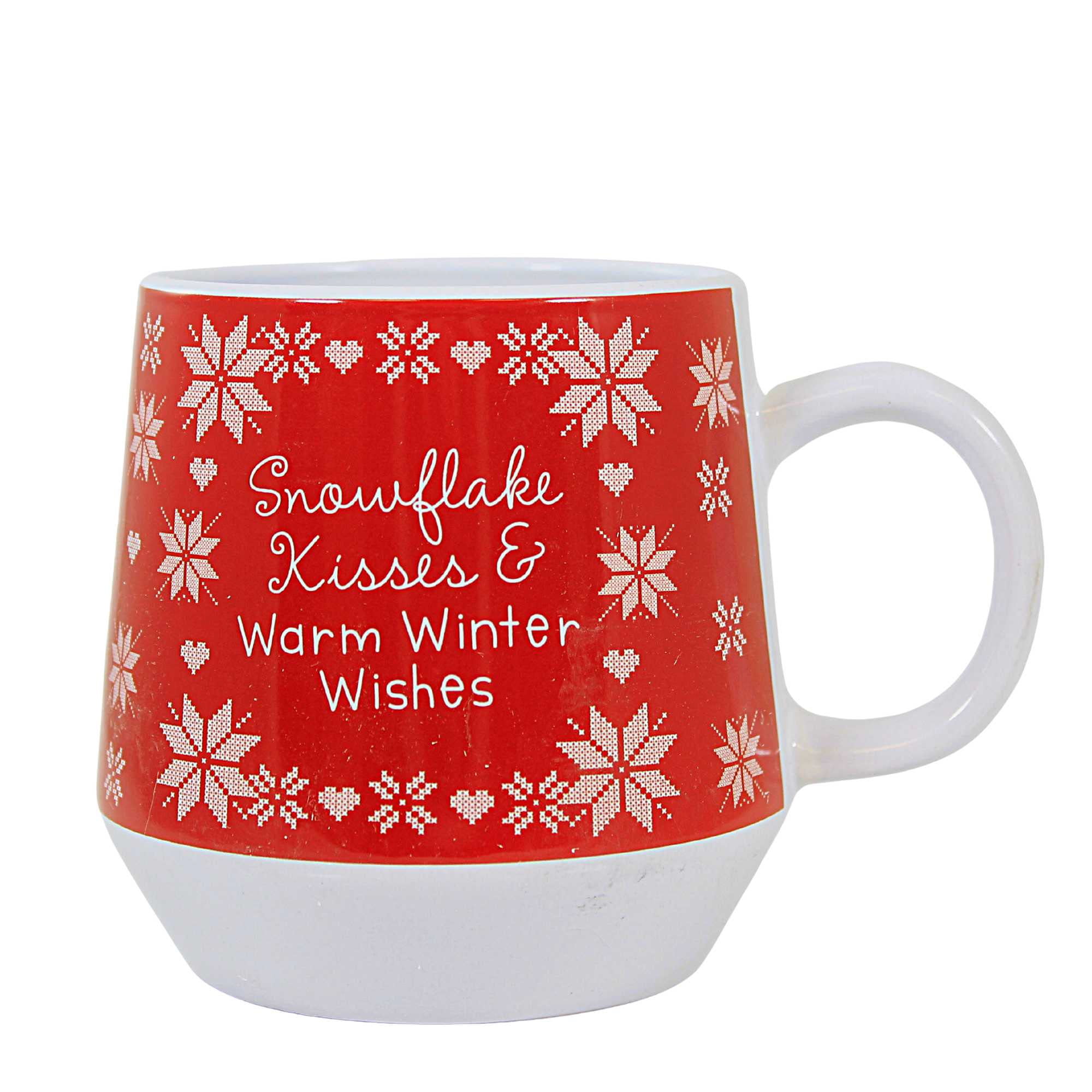 Ganz Ski Lodge Mug - One Mug 3.75 Inch, Stoneware - Warm Winter Wishes ...