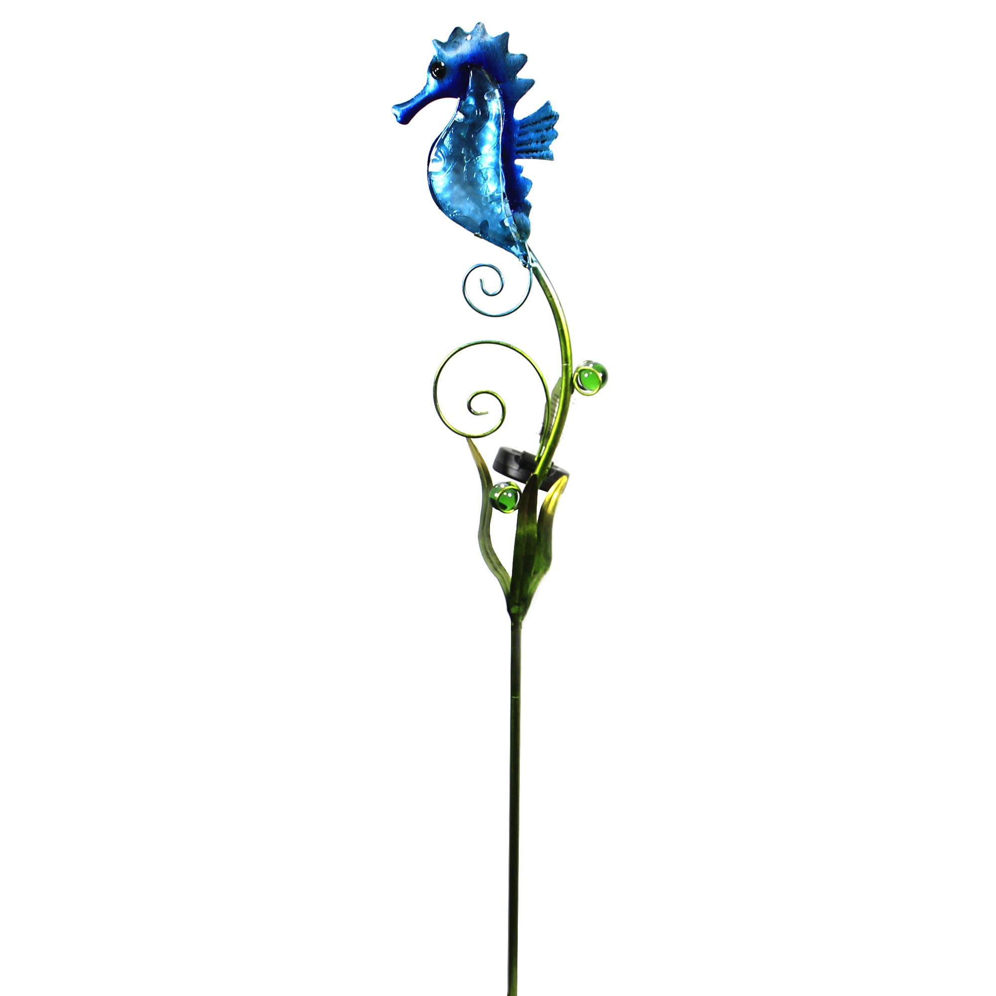 Ganz Solar Light Up Garden Stake Seahorse, 40 x 41/2 x 2 - Walmart.com