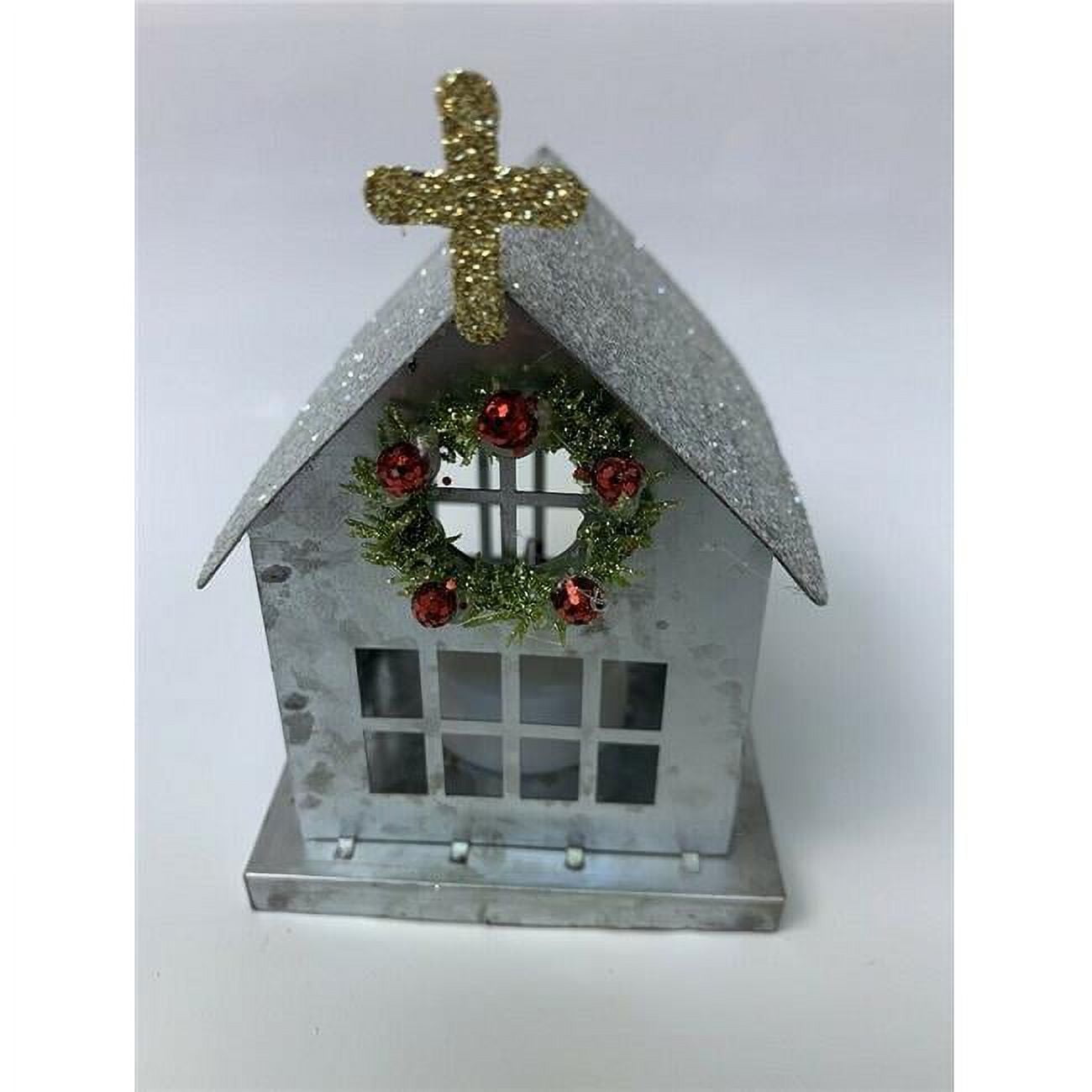 Ganz USA 244798 3 x 3 x 4 in. Mini Light Up Church Home Decor - Walmart.com