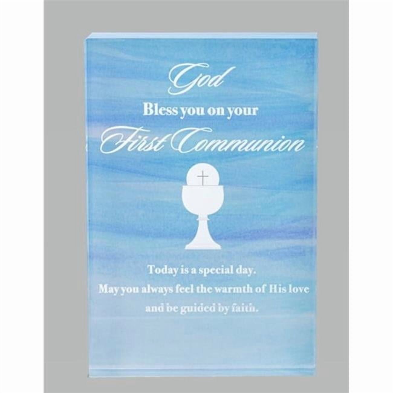 Ganz USA 382378 First Communion Plaque - 4 x 6 in. - Pack of 3 ...