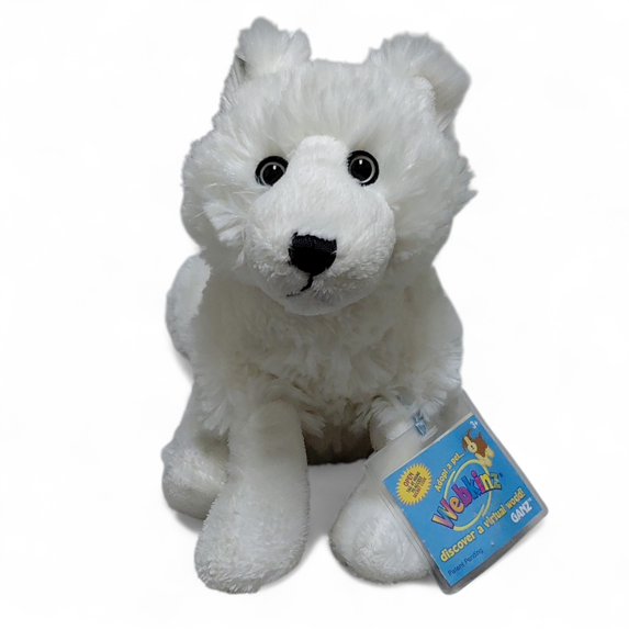 Ganz Webkinz - Arctic Fox HM210 Plush Stuffed Animal (NEW WITH WEBKINS ...
