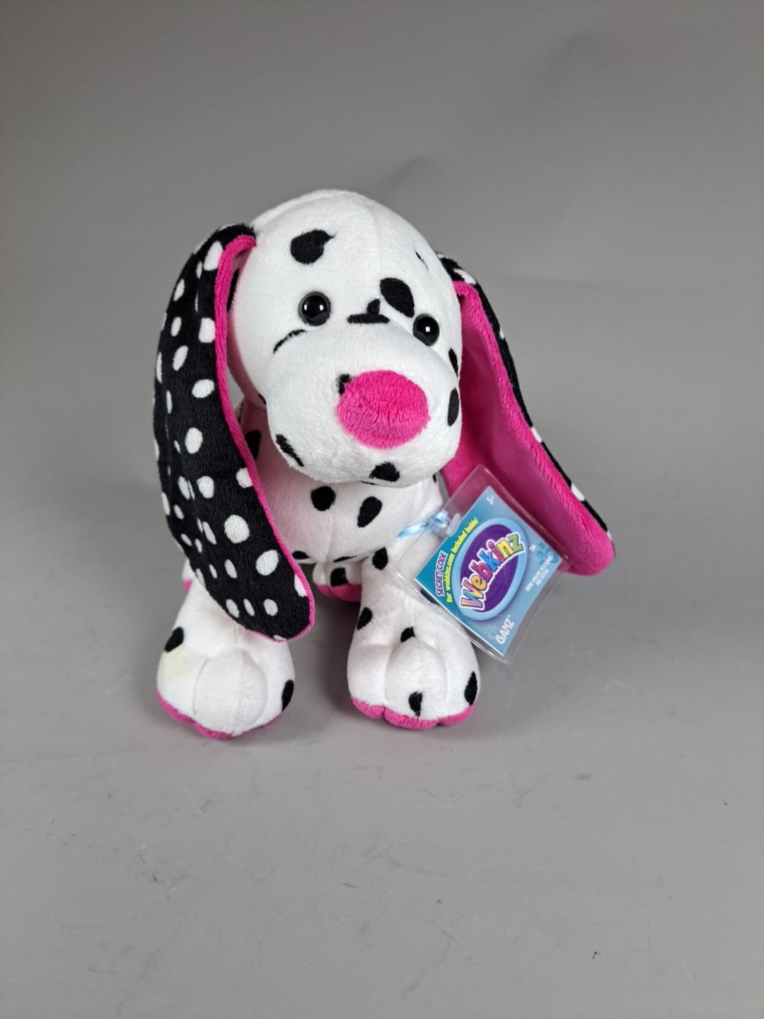 Ganz Webkinz - Polka Dot Puppy HM702 Plush (NEW WITH SEALED CODE)(BONUS ...